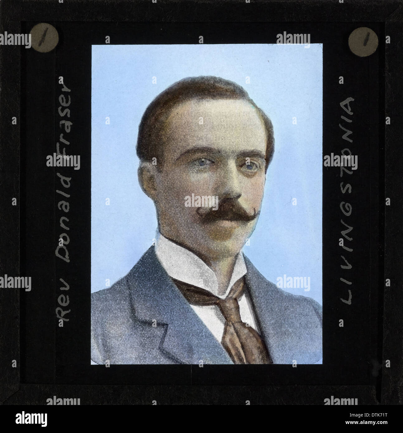 A portrait of Reverend Donald Fraser (1870-1933), capturing his ...