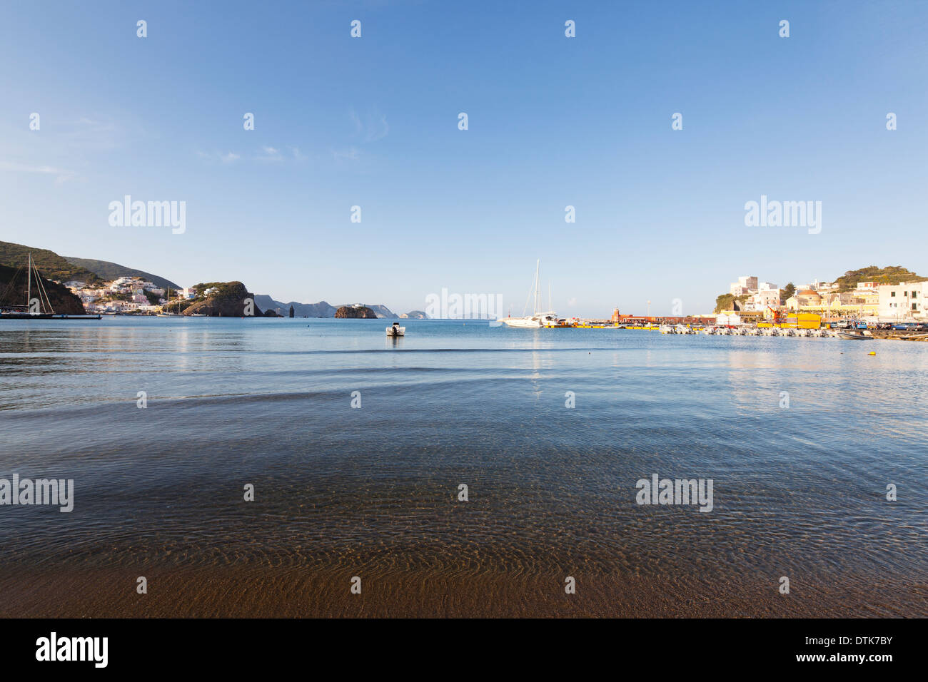 Landscape and coast of the Italian island Ponza Stock Photo - Alamy