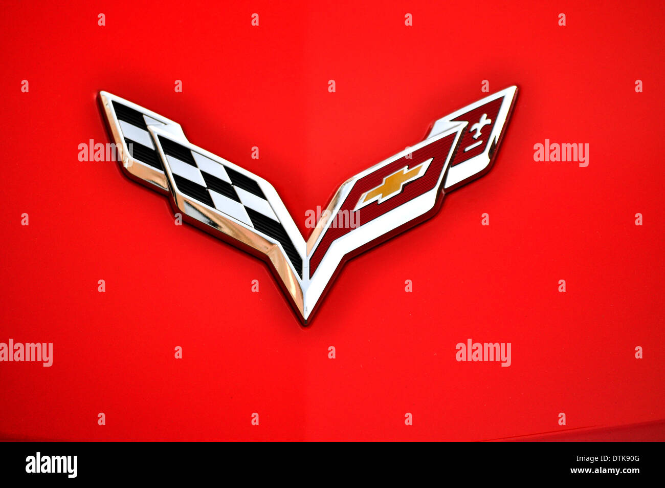 Chevrolet corvette logo hi-res stock photography and images - Alamy