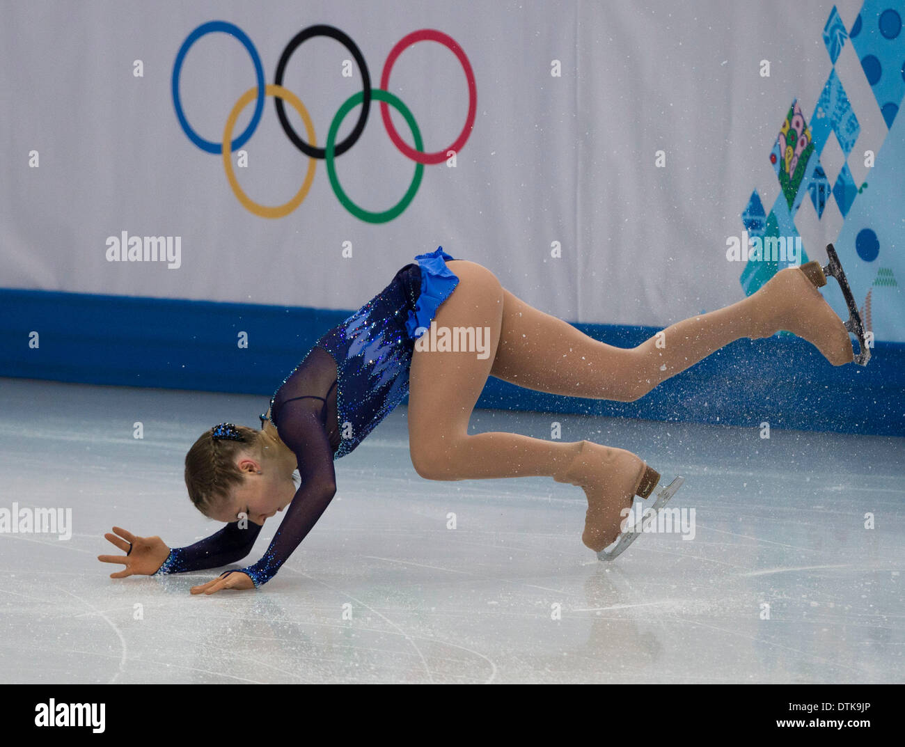 Yulia Lipnitskaya Fall