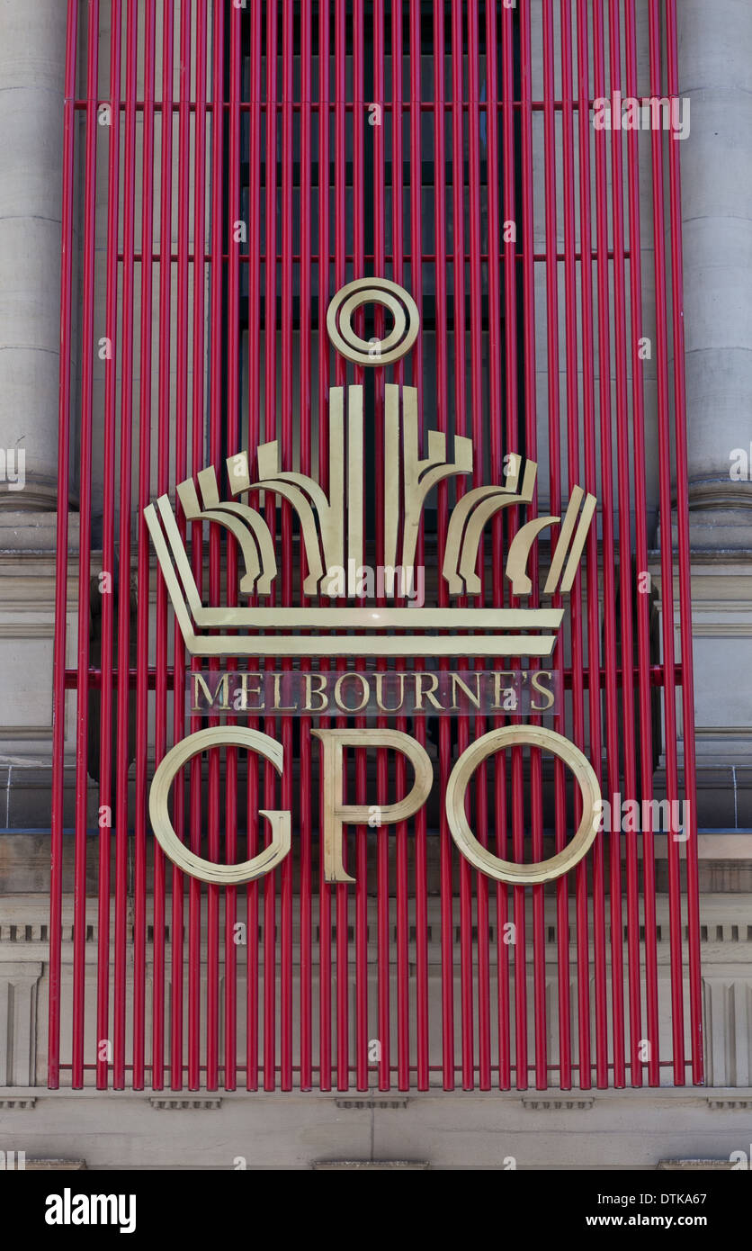 Melbourne gpo building hi-res stock photography and images - Alamy