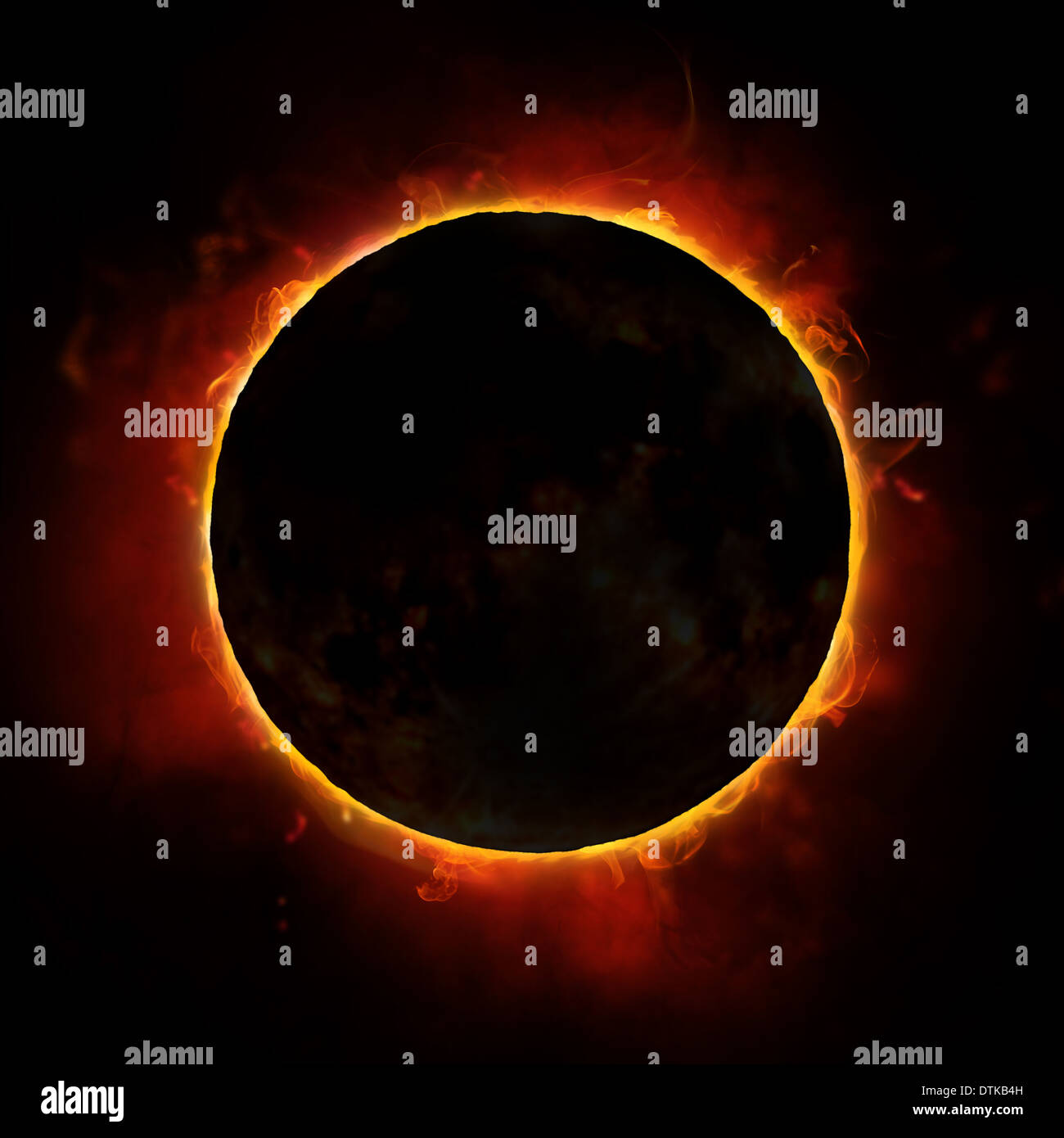 Star burning fire flames symbol hi-res stock photography and images - Alamy