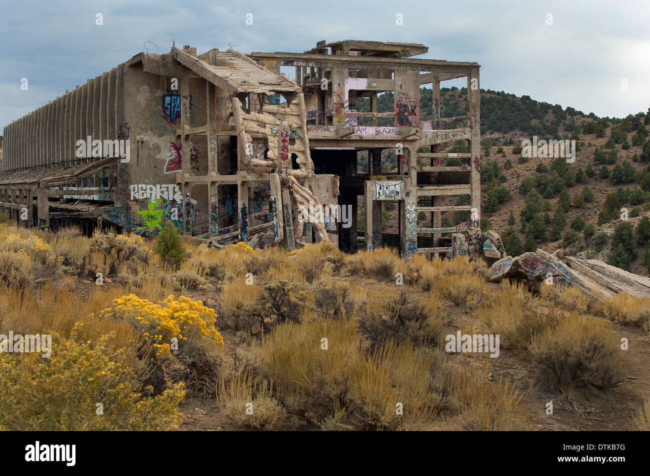 An abandoned mine near Silver City Nevada Stock Photo: 66808772 - Alamy