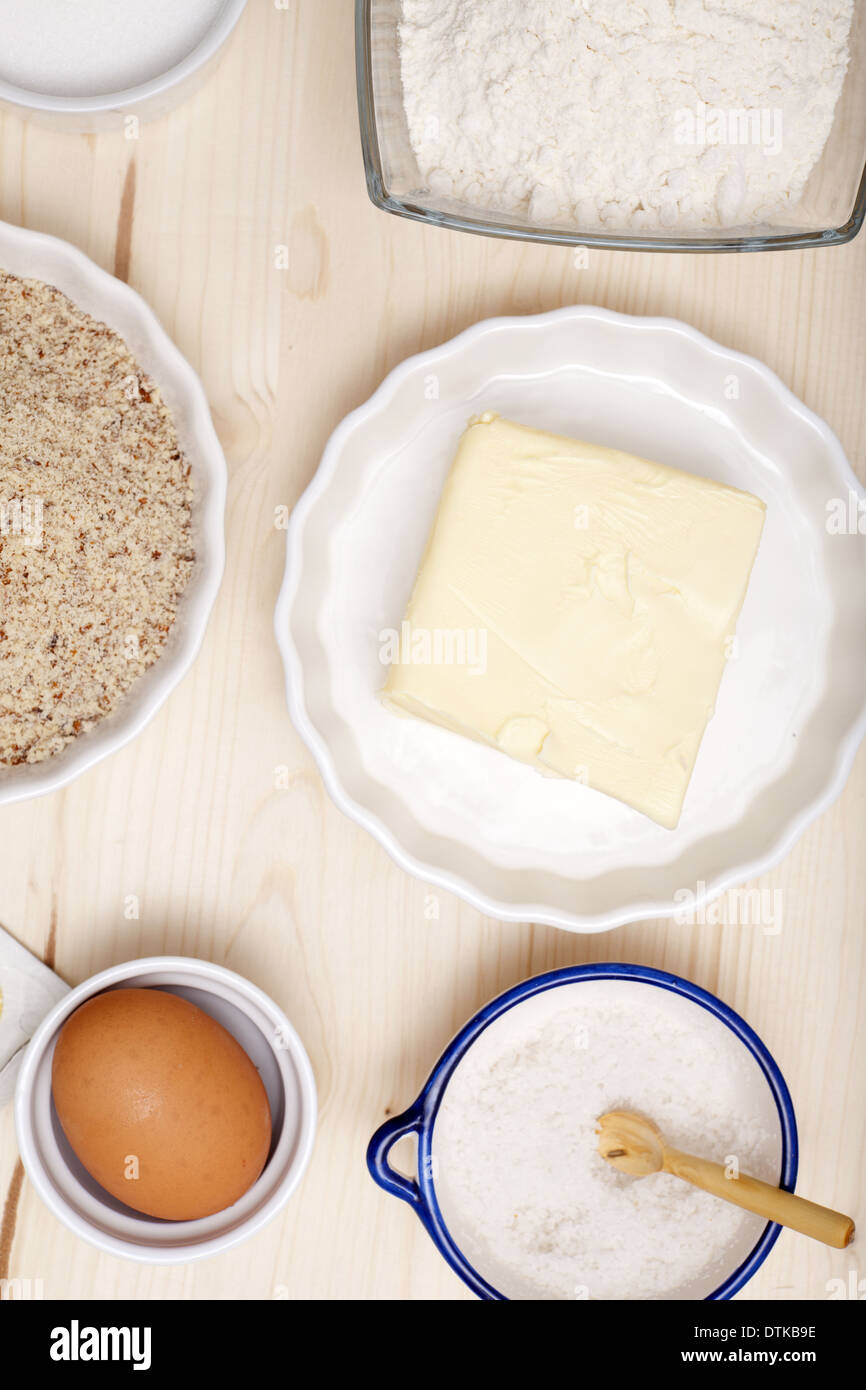Baking ingredients utensils hi-res stock photography and images - Alamy