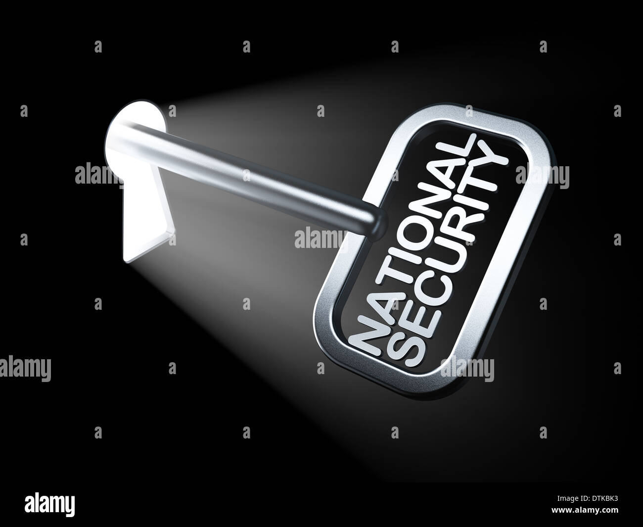 Protection concept: National Security on key Stock Photo - Alamy