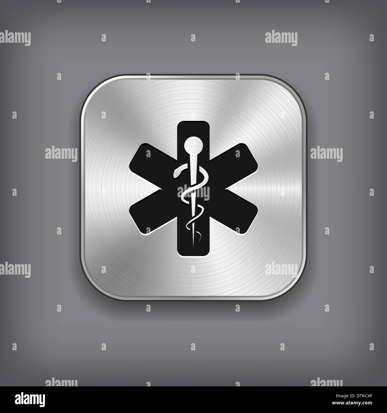 Caduceus medical icon hi-res stock photography and images - Alamy