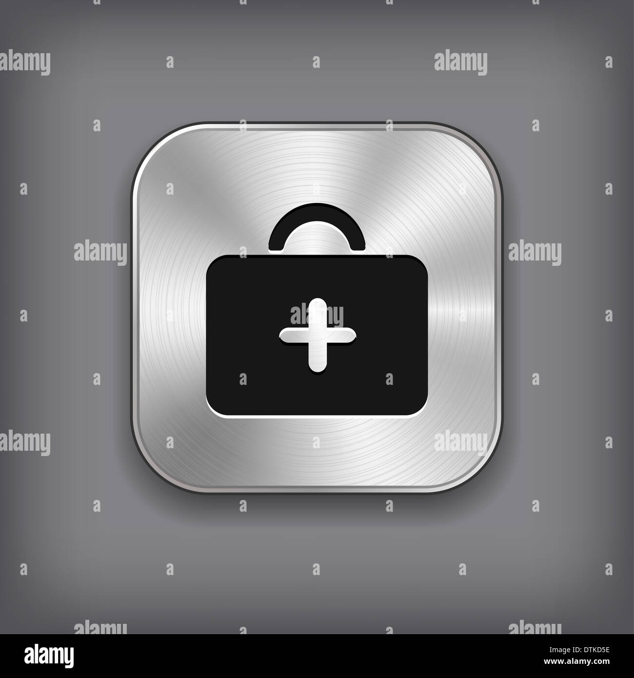 First aid icon metallic hi-res stock photography and images - Alamy