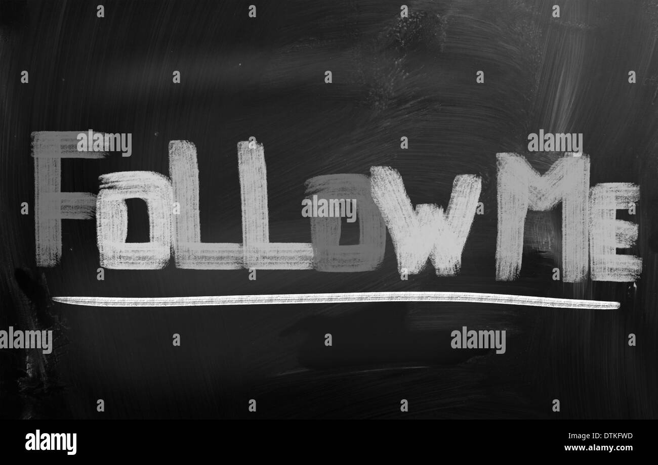 Concept Handwritten With Chalk - Color Image Stock Photo - Alamy