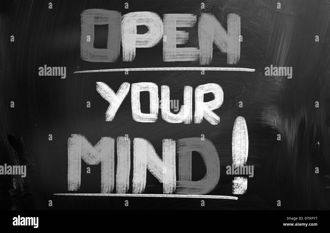 Open minded Black and White Stock Photos & Images - Alamy