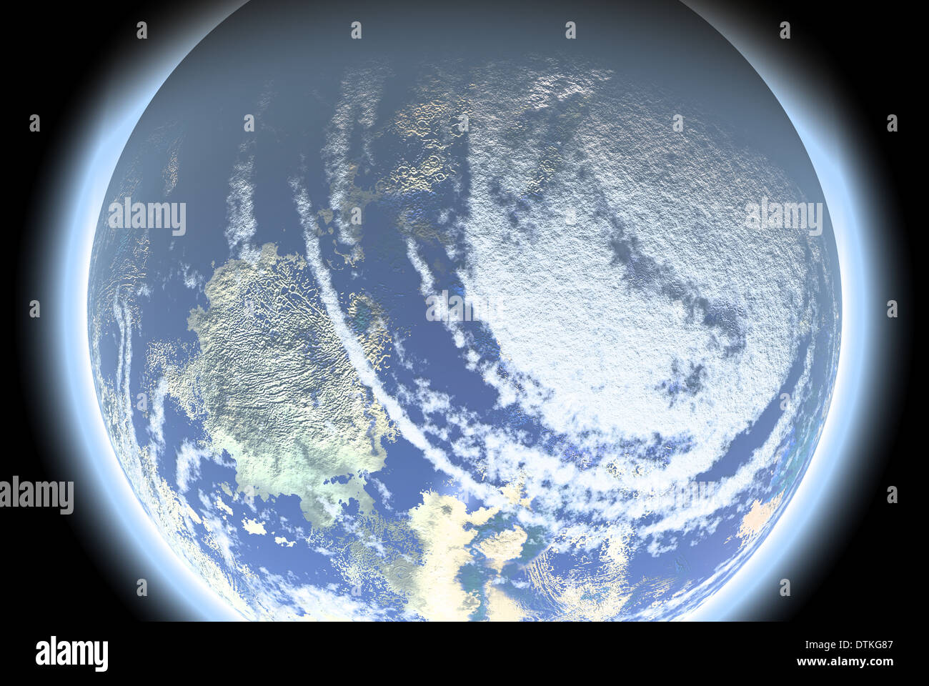 Planet Earth in Space Stock Photo - Alamy
