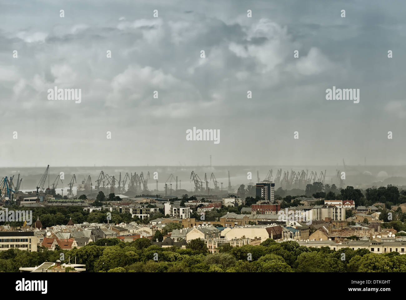 Latvia riga harbour hi-res stock photography and images - Alamy