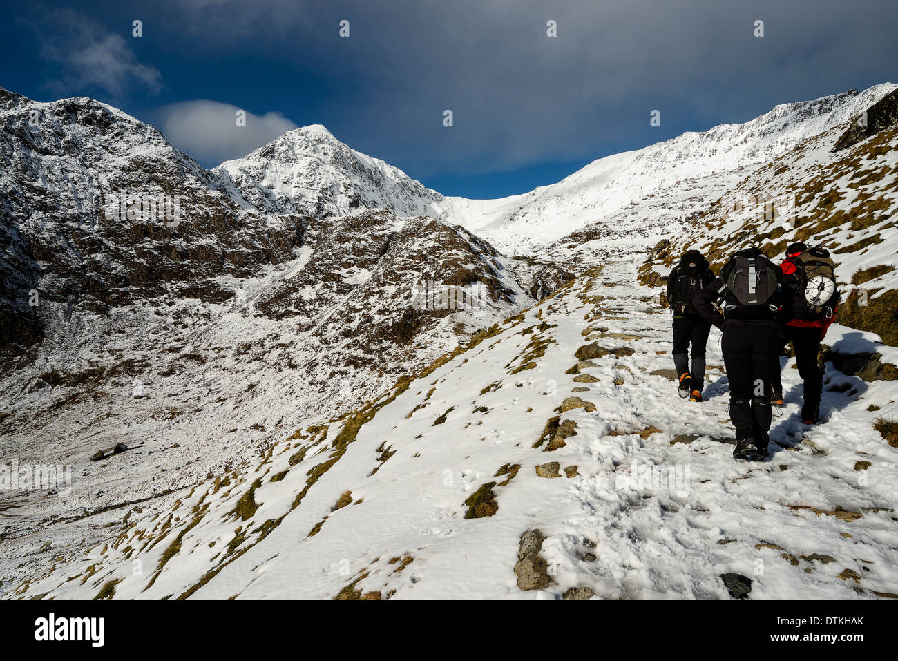 Trinity face of snowdon hi-res stock photography and images - Alamy