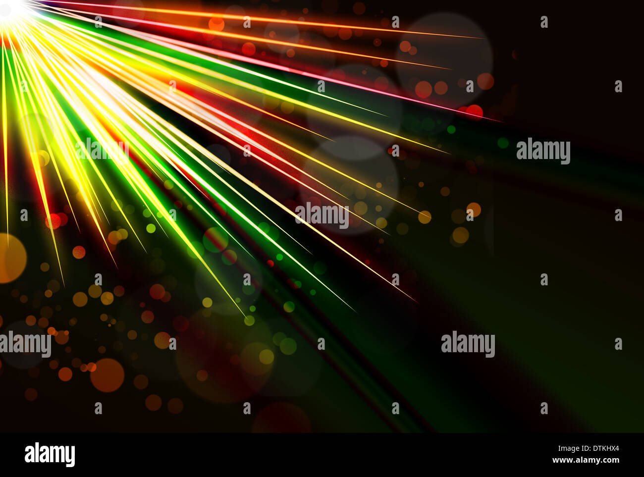 magic light rays Stock Photo - Alamy