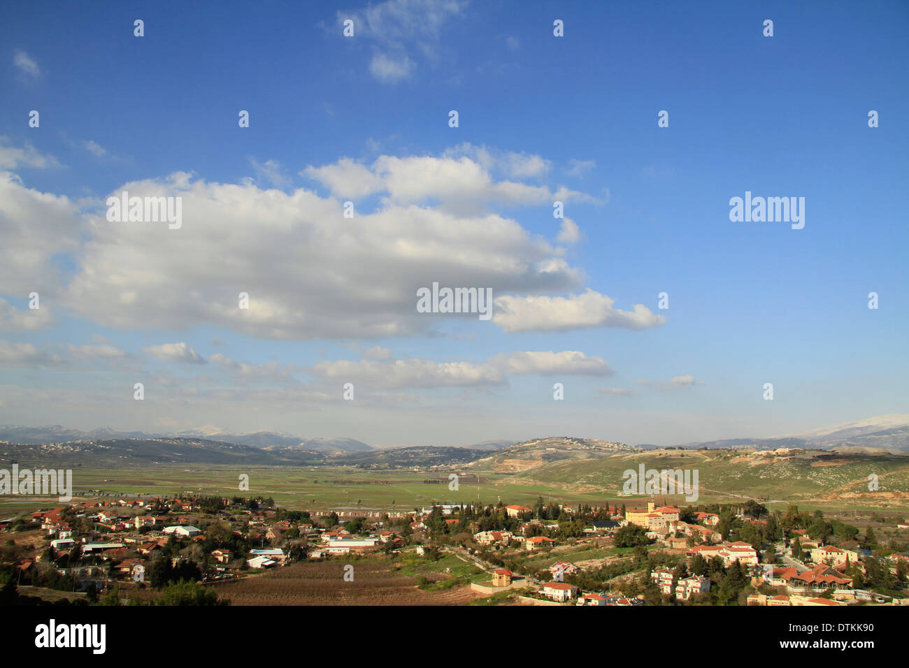 Israel, Upper Galilee, Metula by the Lebanese border Stock Photo - Alamy