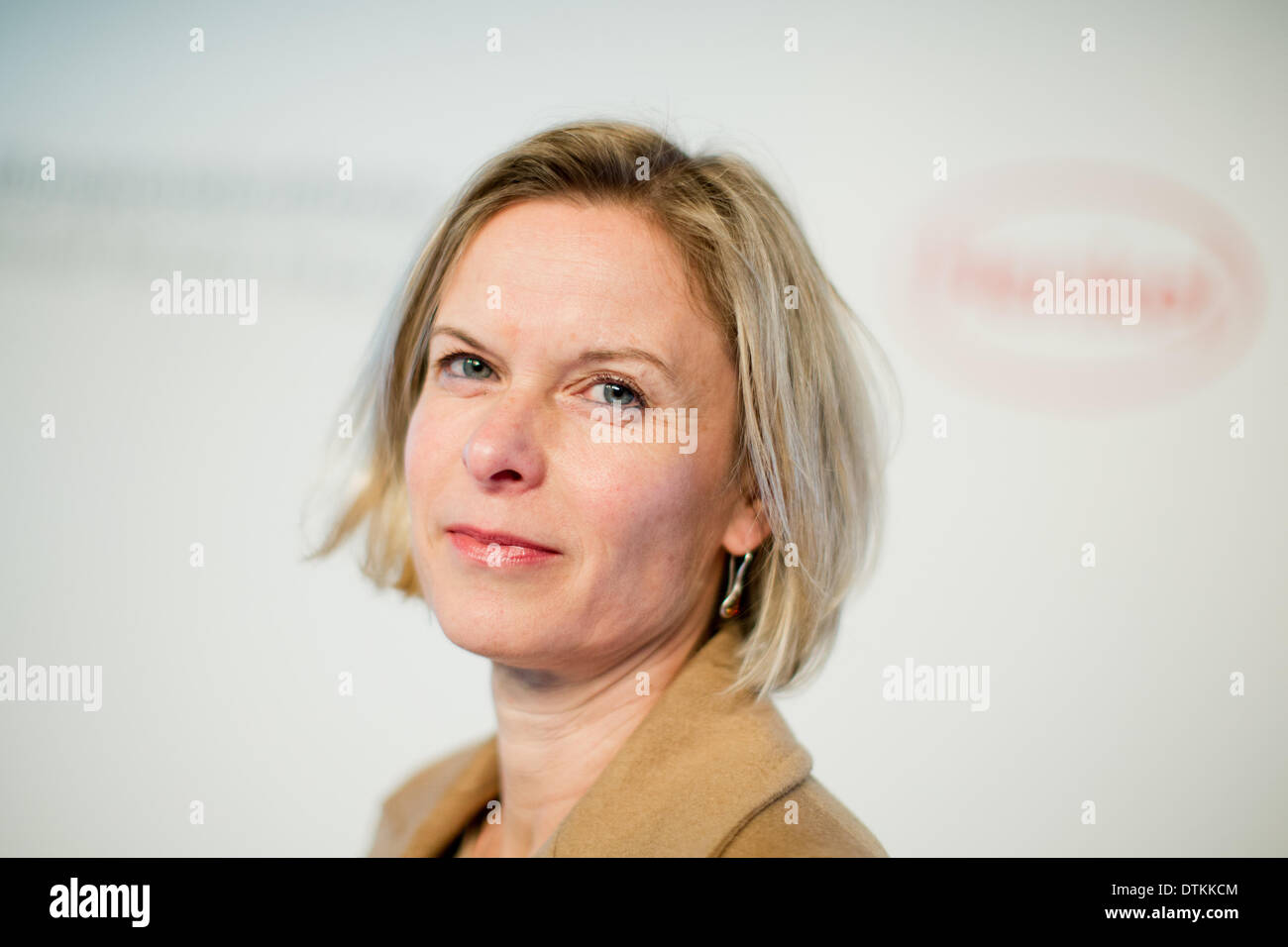 Duesseldorf, Germany. 20th Feb, 2014. CHRO of Henkel Kathrin Menges ...