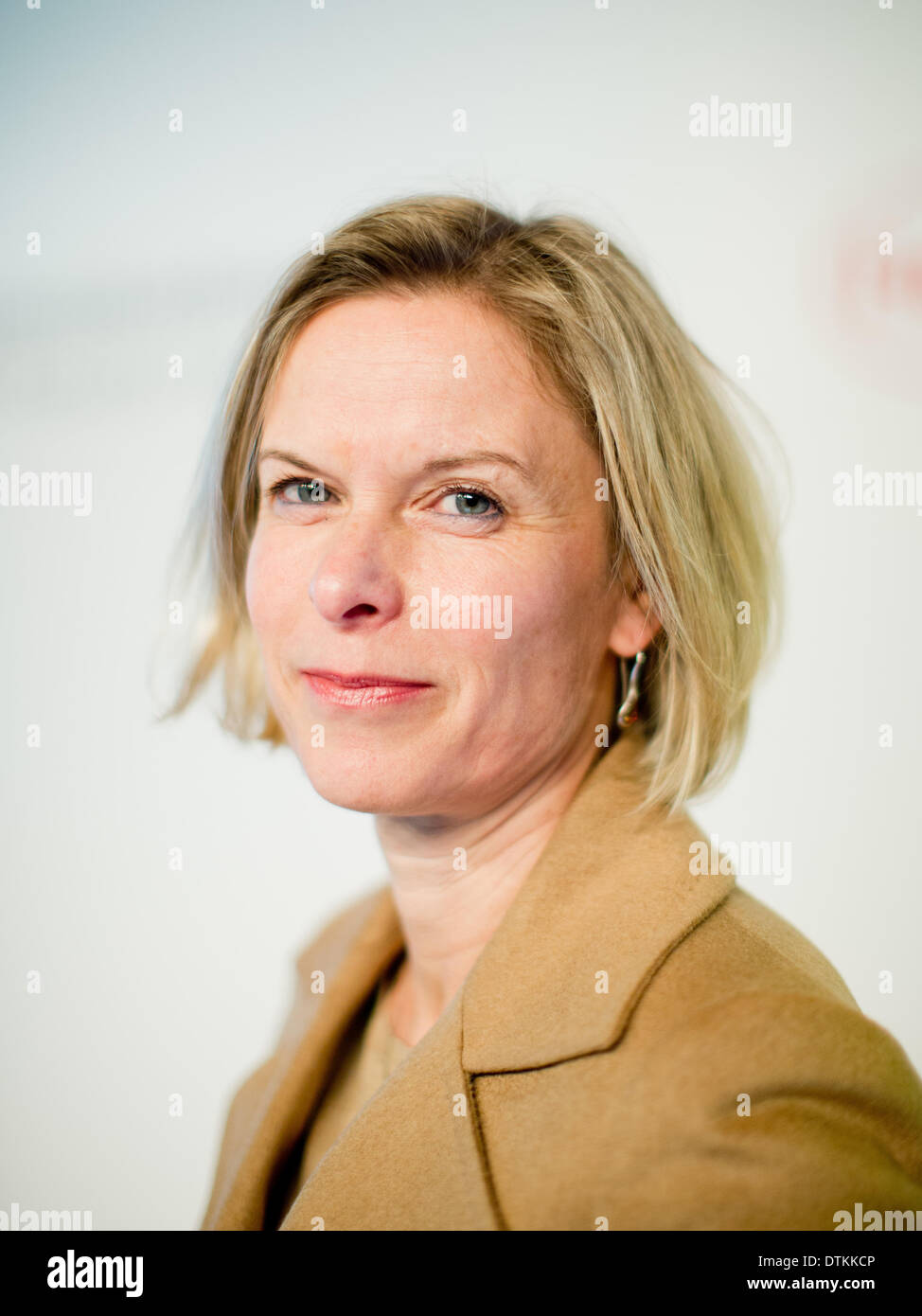 Duesseldorf, Germany. 20th Feb, 2014. CHRO of Henkel Kathrin Menges ...