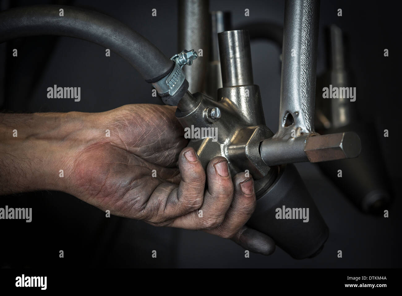 Blasting machine hi-res stock photography and images - Alamy