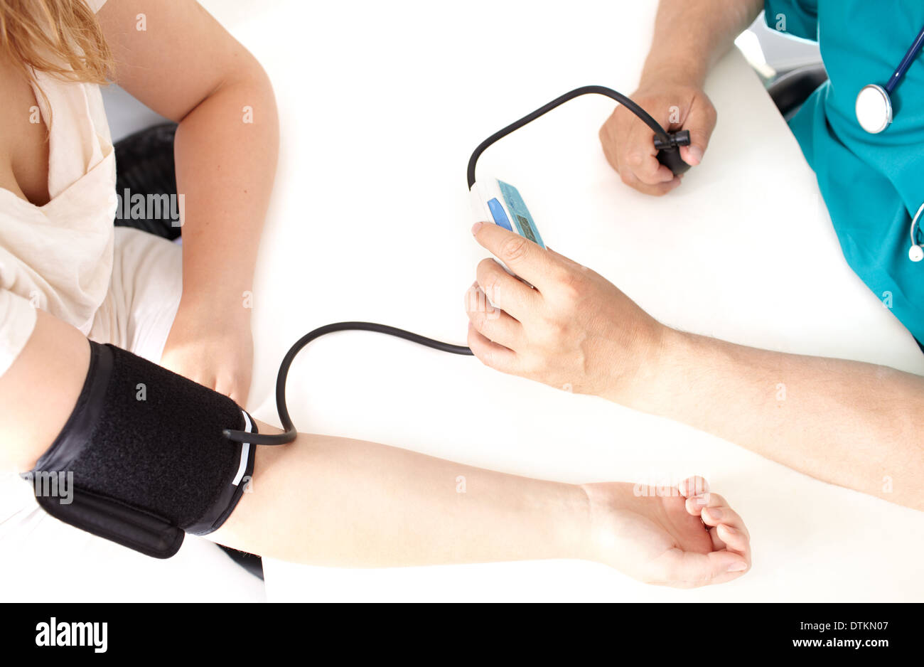 Blood pressure test hi-res stock photography and images - Alamy