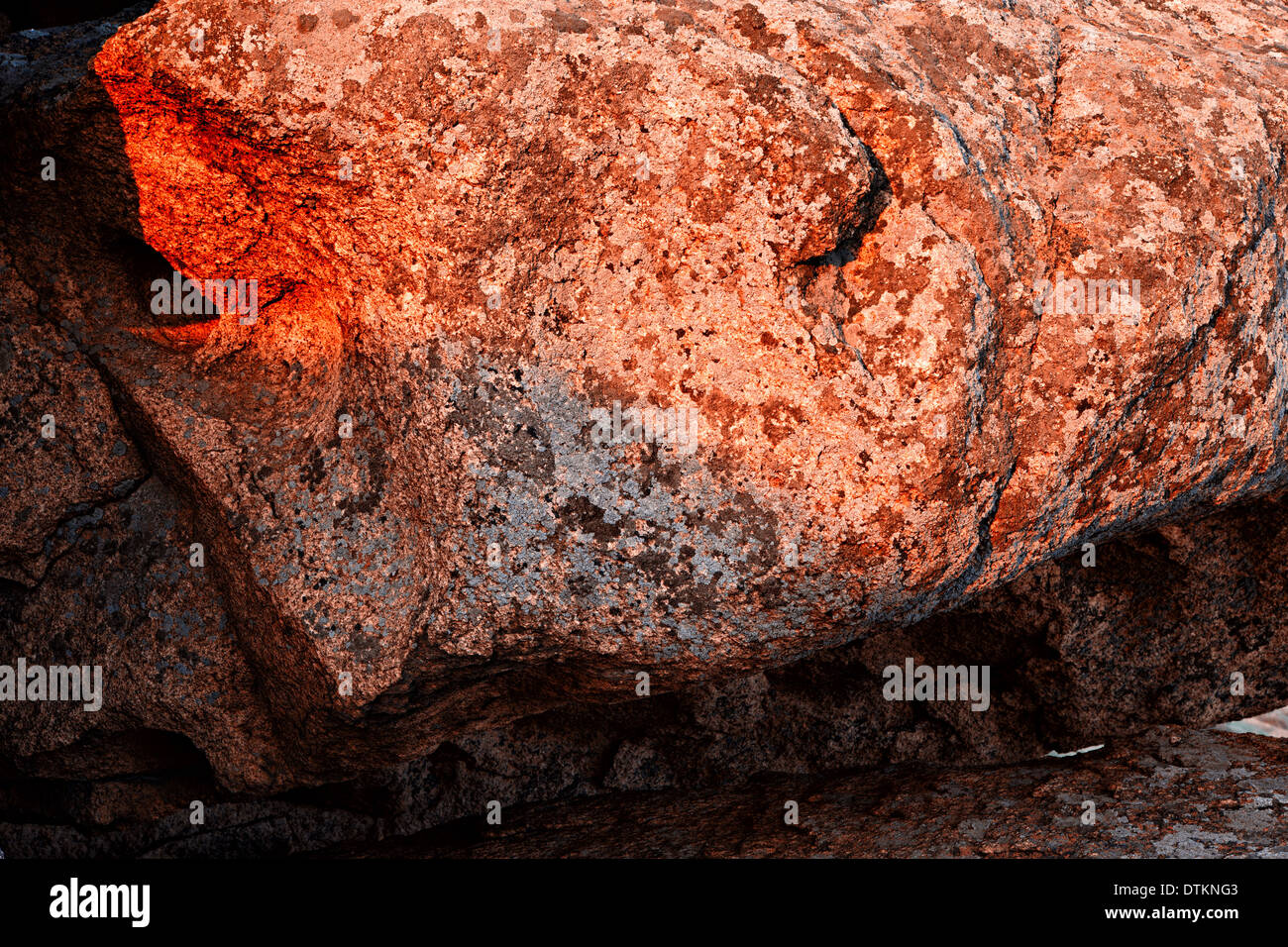 Red rock cavern hi-res stock photography and images - Alamy