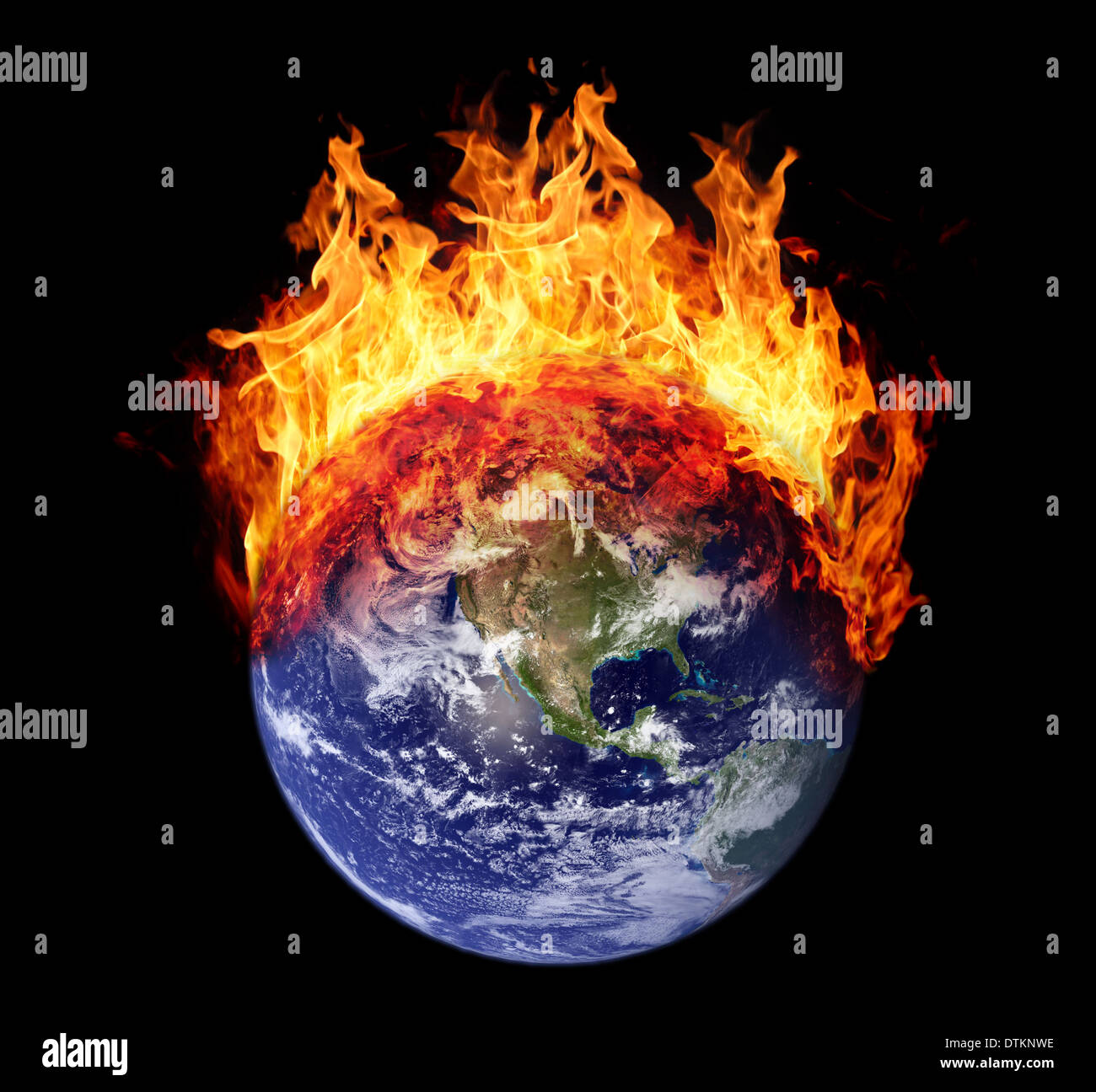 Burning world hi-res stock photography and images - Alamy