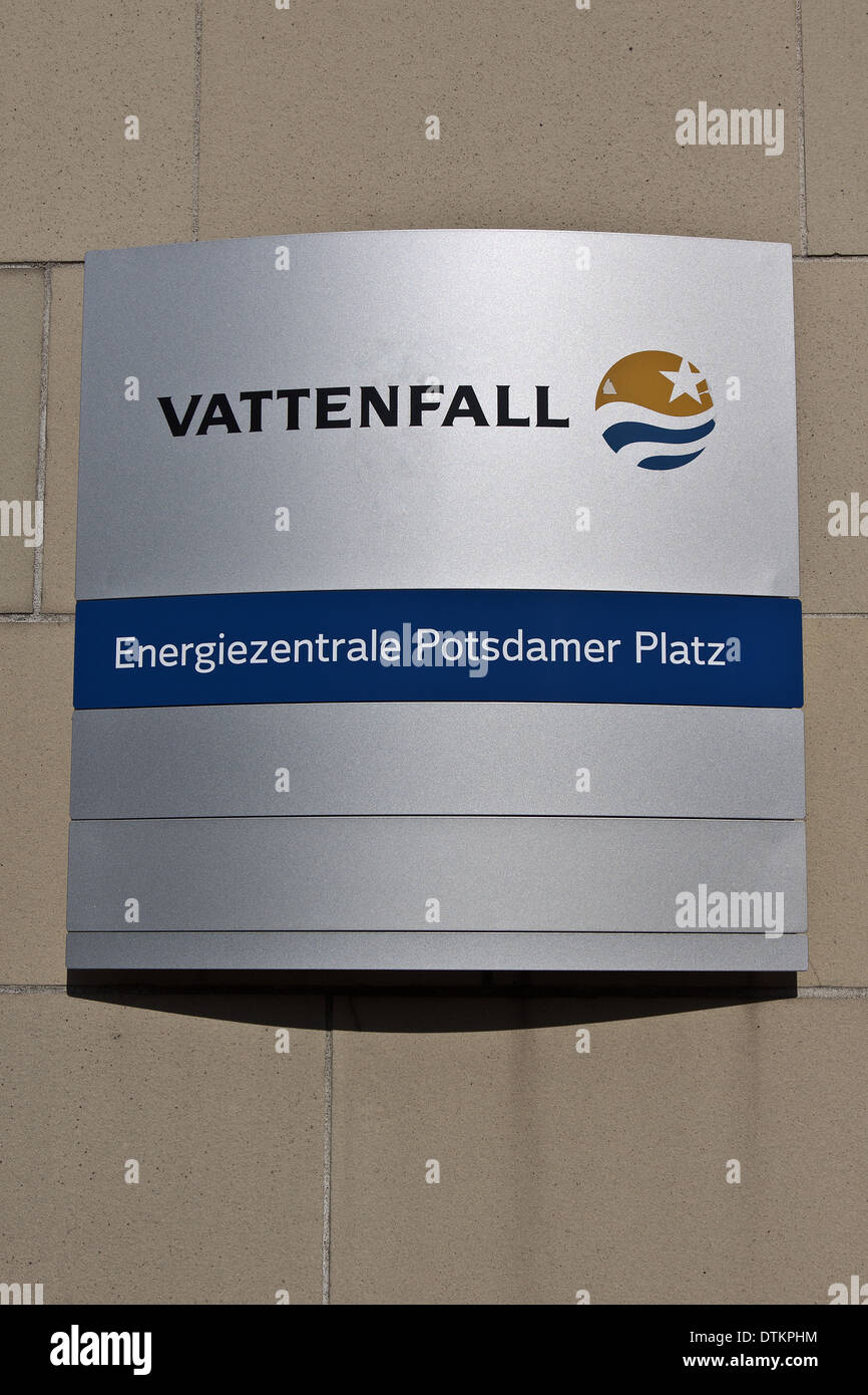 Vattenfall signs hi-res stock photography and images - Alamy