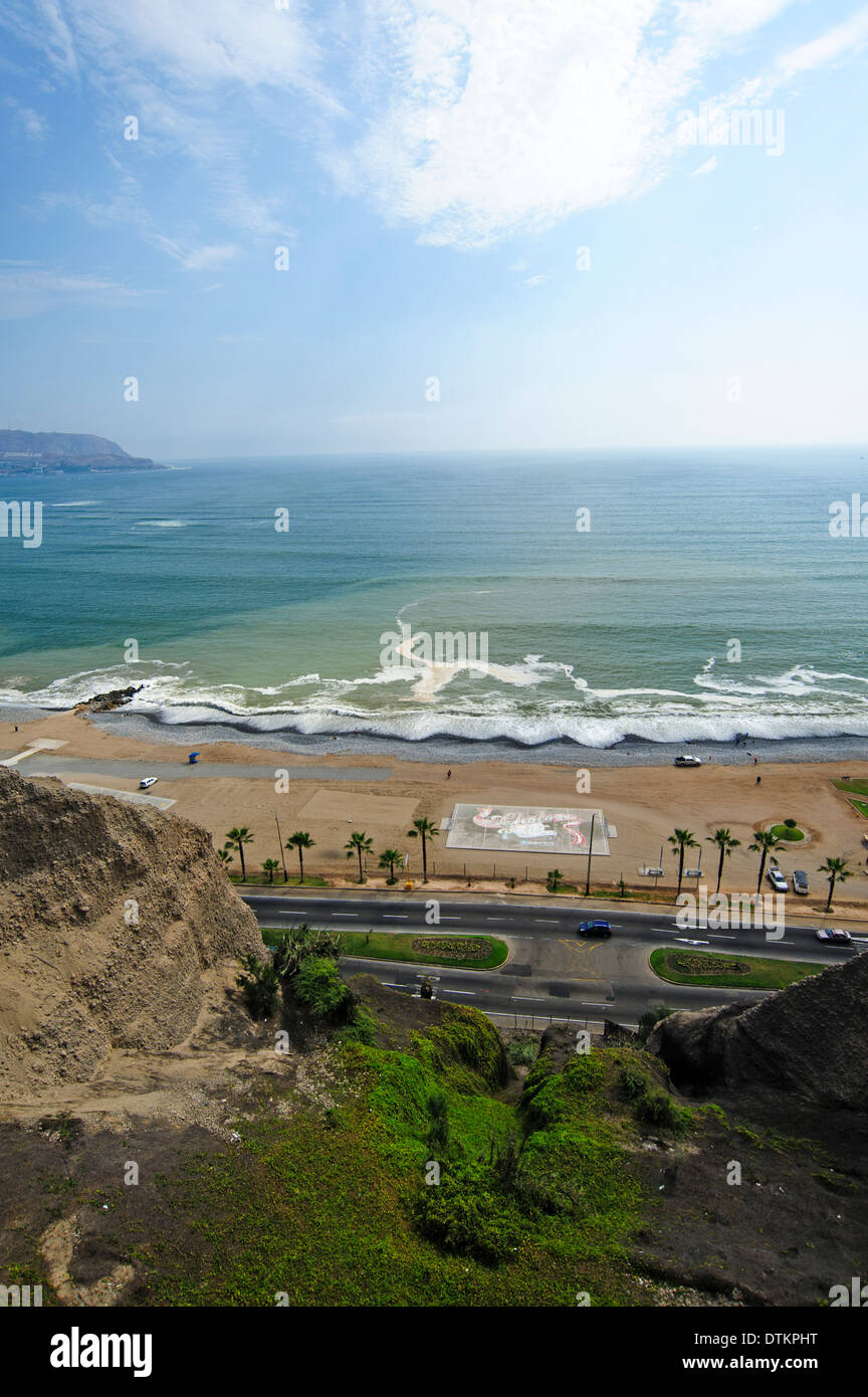 Costa verde beach lima hi-res stock photography and images - Alamy