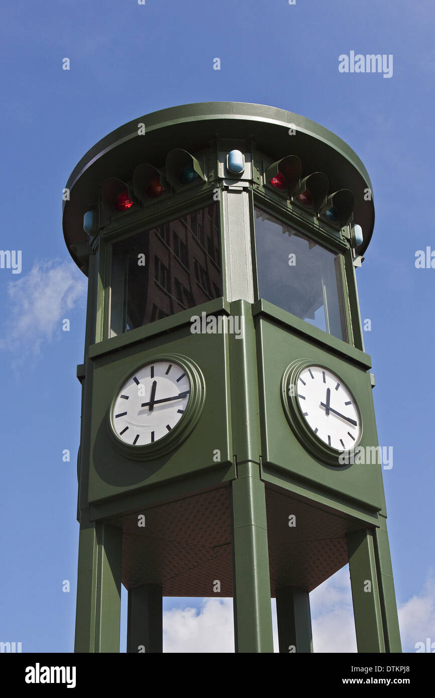 First traffic light Stock Photo - Alamy