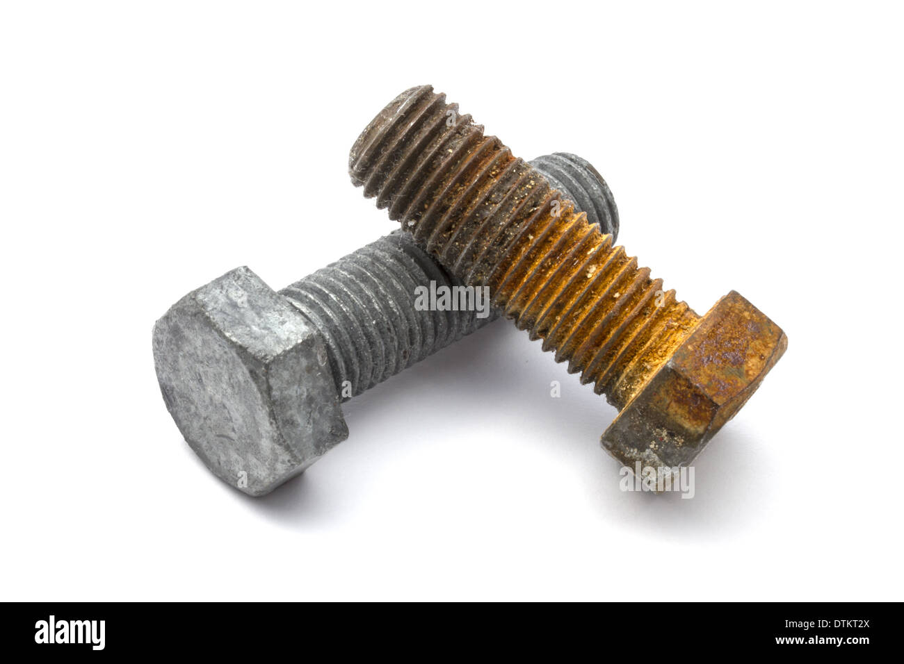 Rusty nut and bolt Stock Photo - Alamy