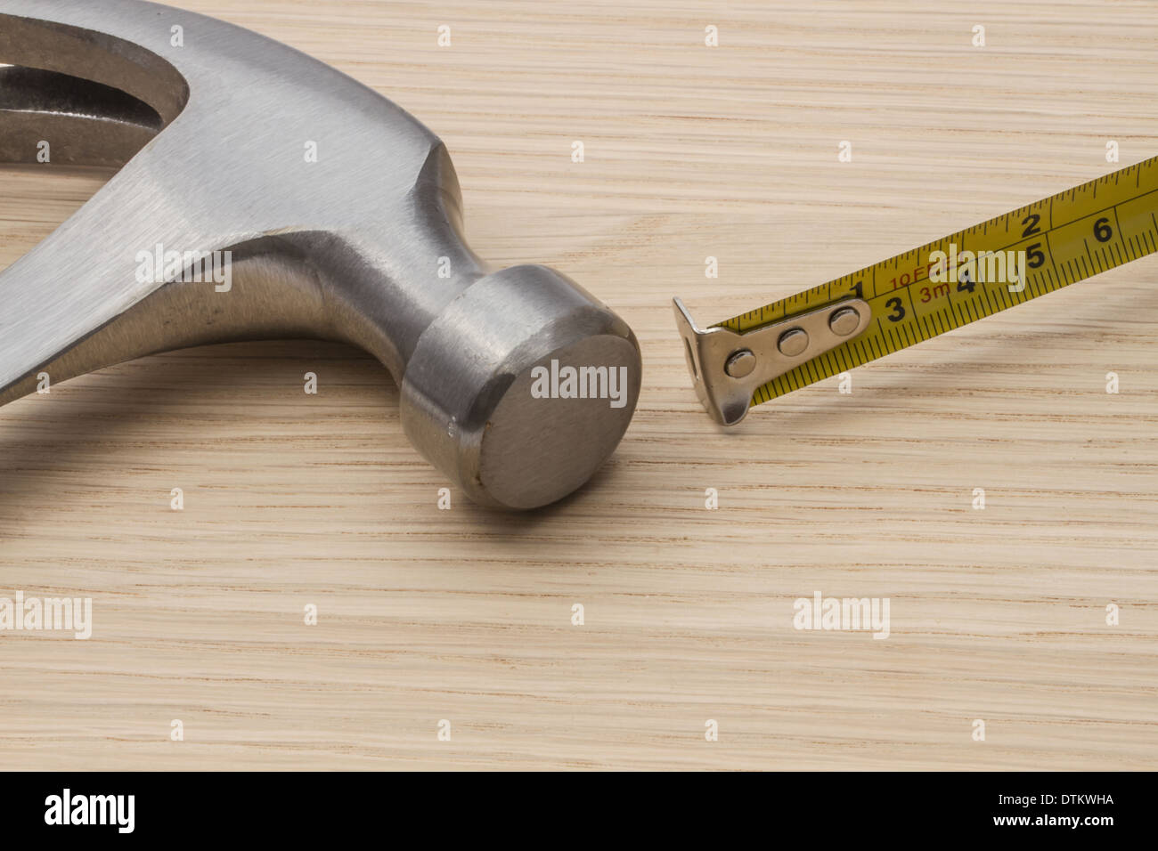Old metal construction tape measure hi-res stock photography and images ...