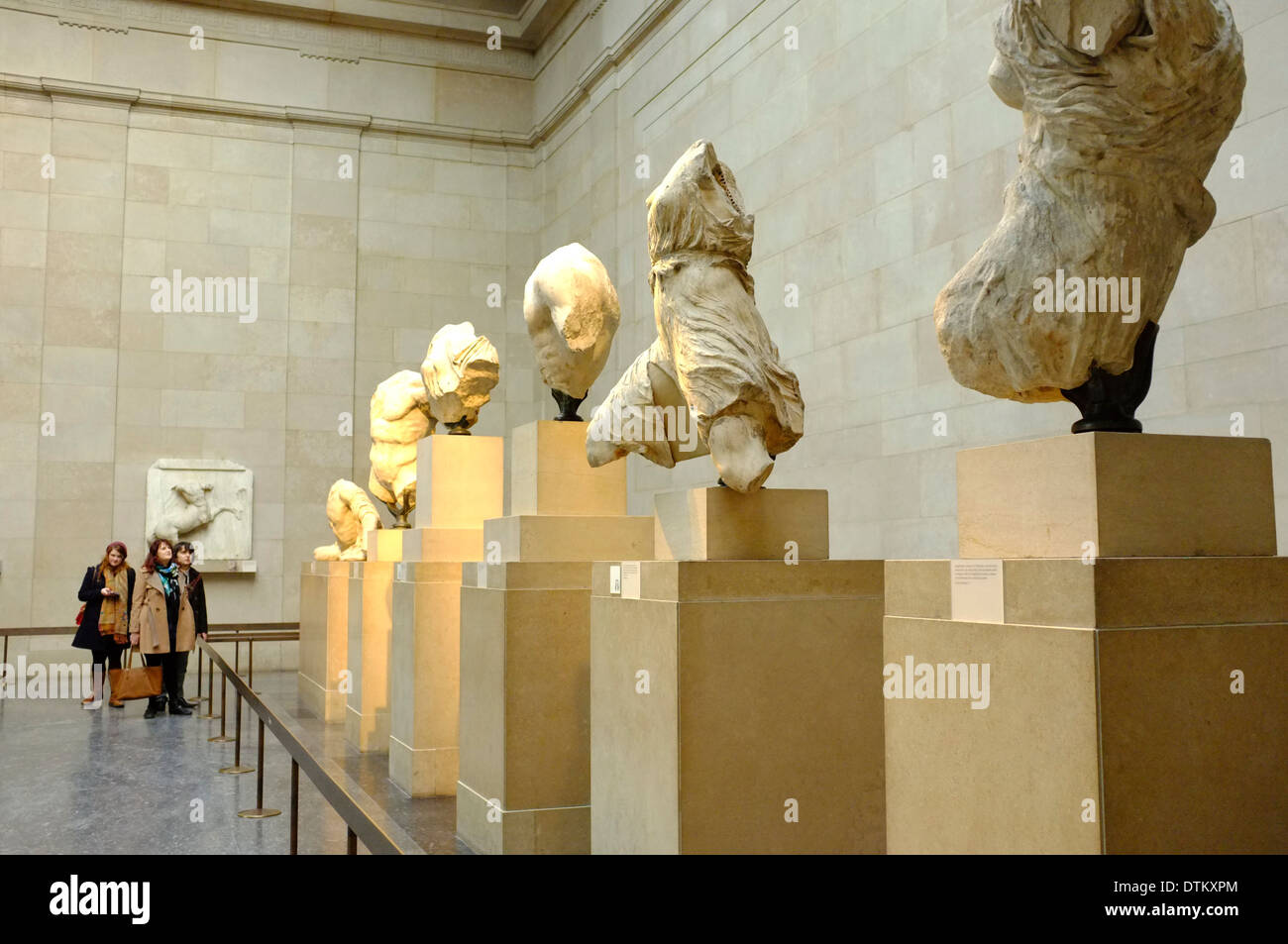 Elgin Marbles Greek/Roman artifacts at the British Museum, London ...