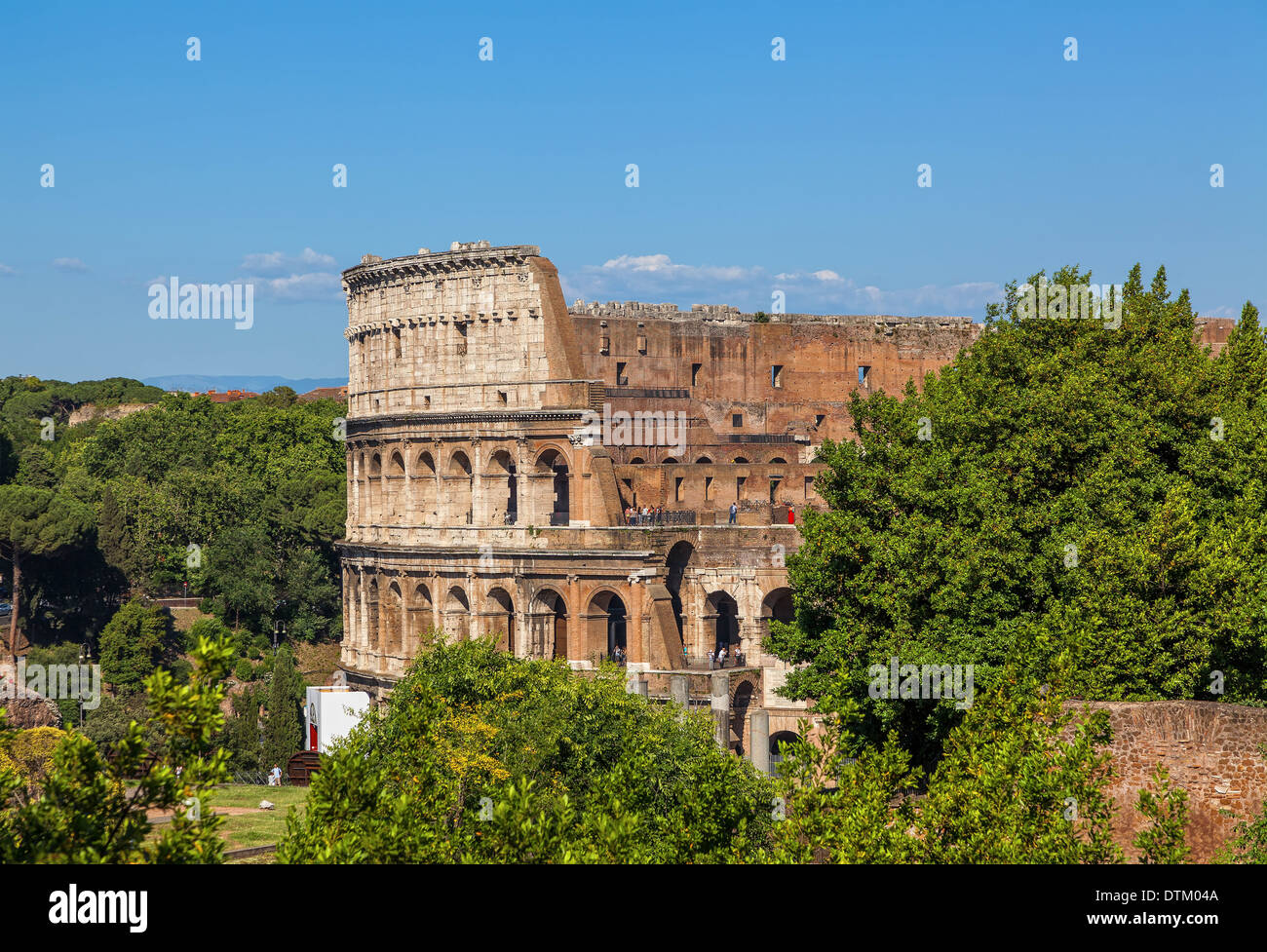 Ancient Roman Colosseum Stock Photo - Alamy