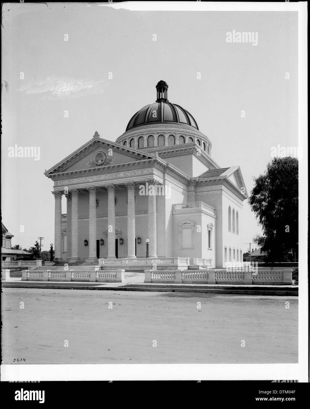 The Second Church of Christian Science, photographed around 1910 ...