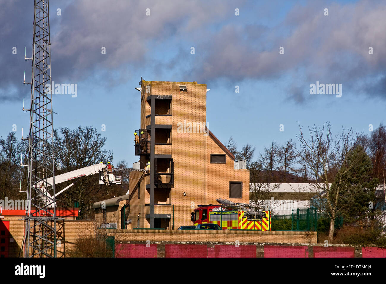 Fire station training tower hi-res stock photography and images - Alamy