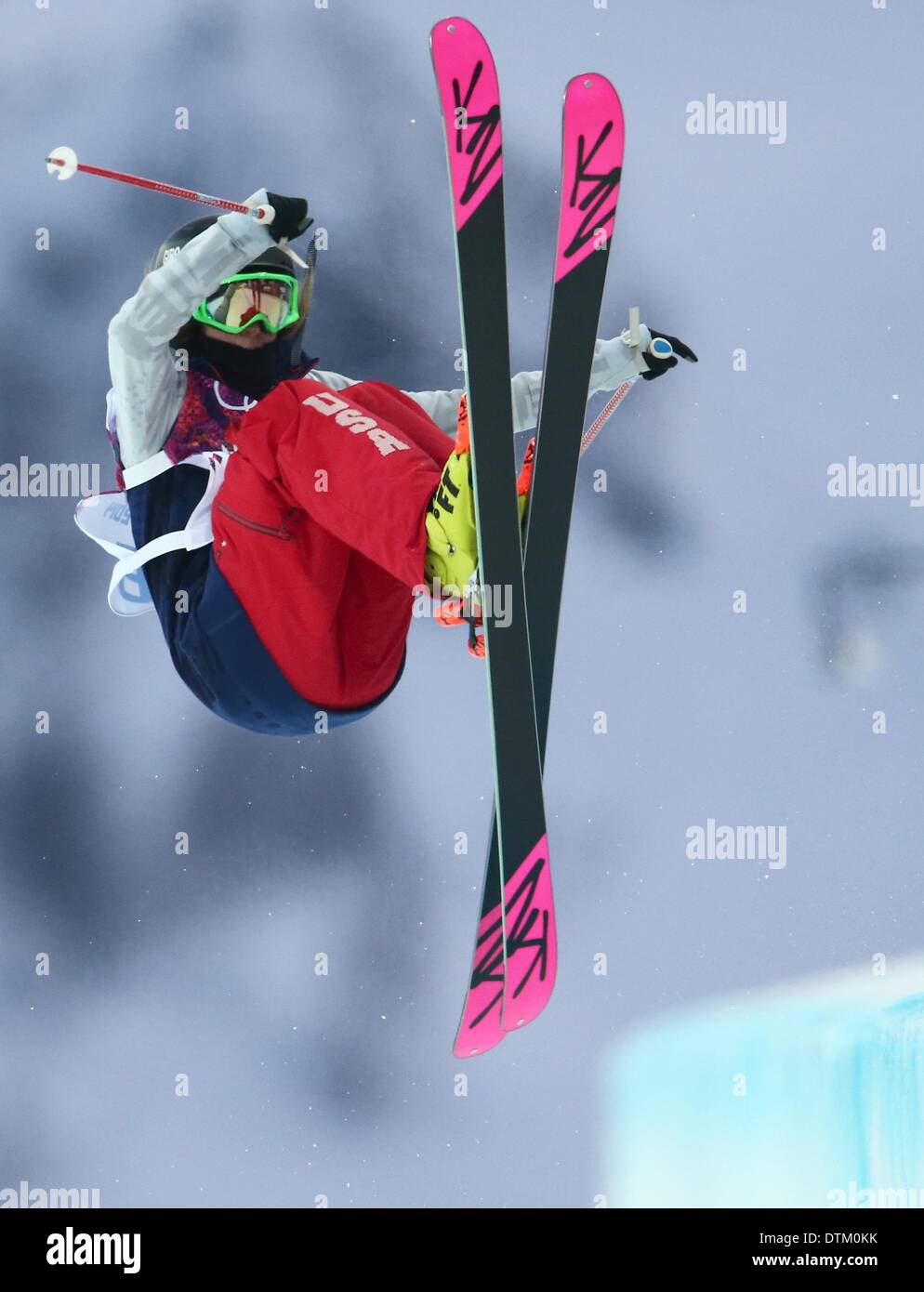 Sochi, Russia. 20th February 2014. Brita Sigourney of USA competes in ...