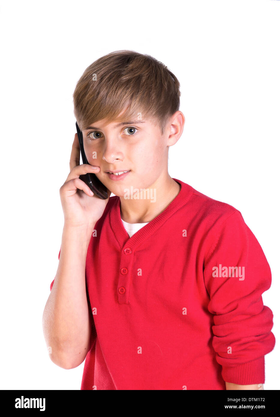 Teen boy talk hi-res stock photography and images - Alamy