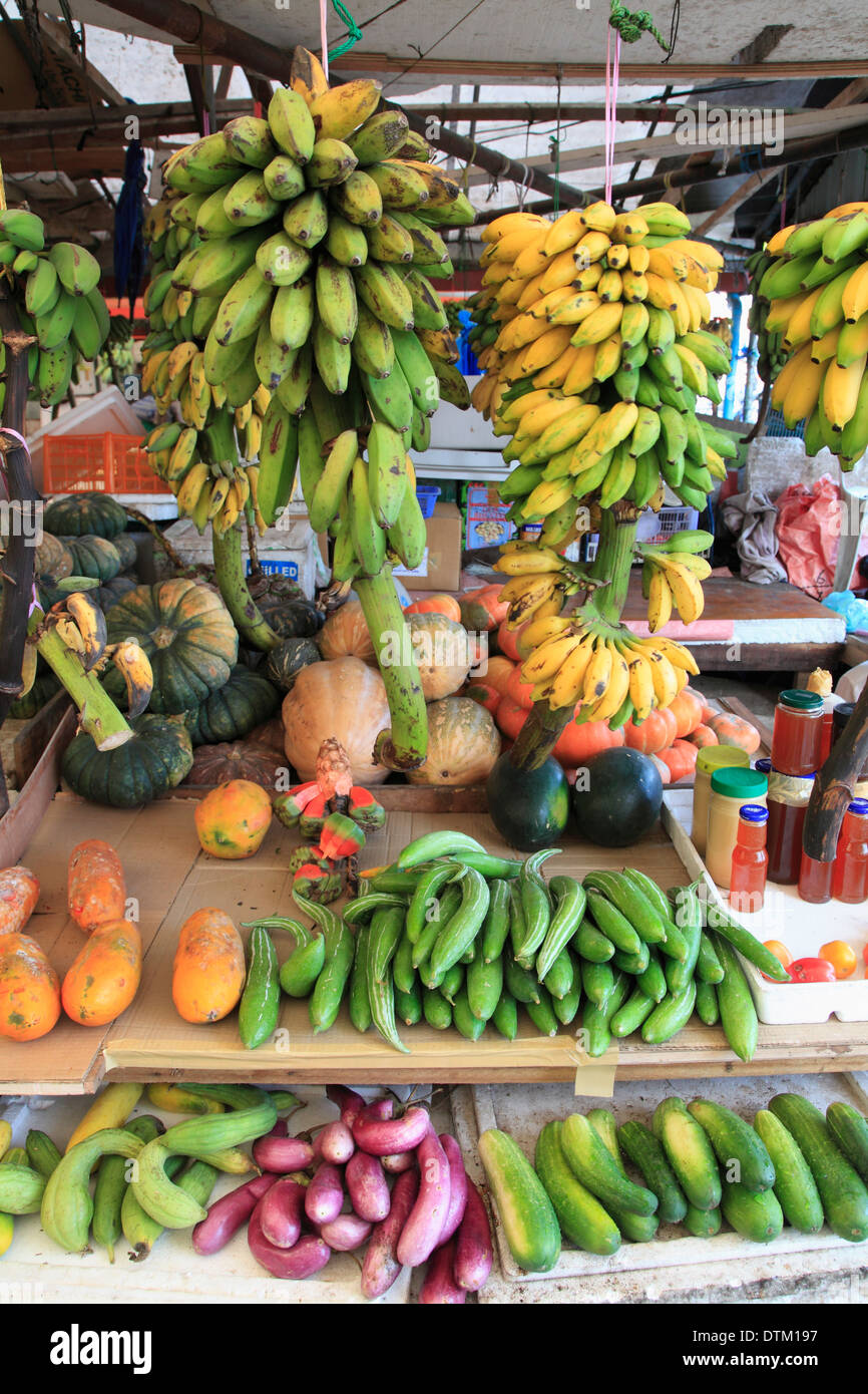 Maldives, Male, produce market, fruits, vegetables Stock Photo - Alamy