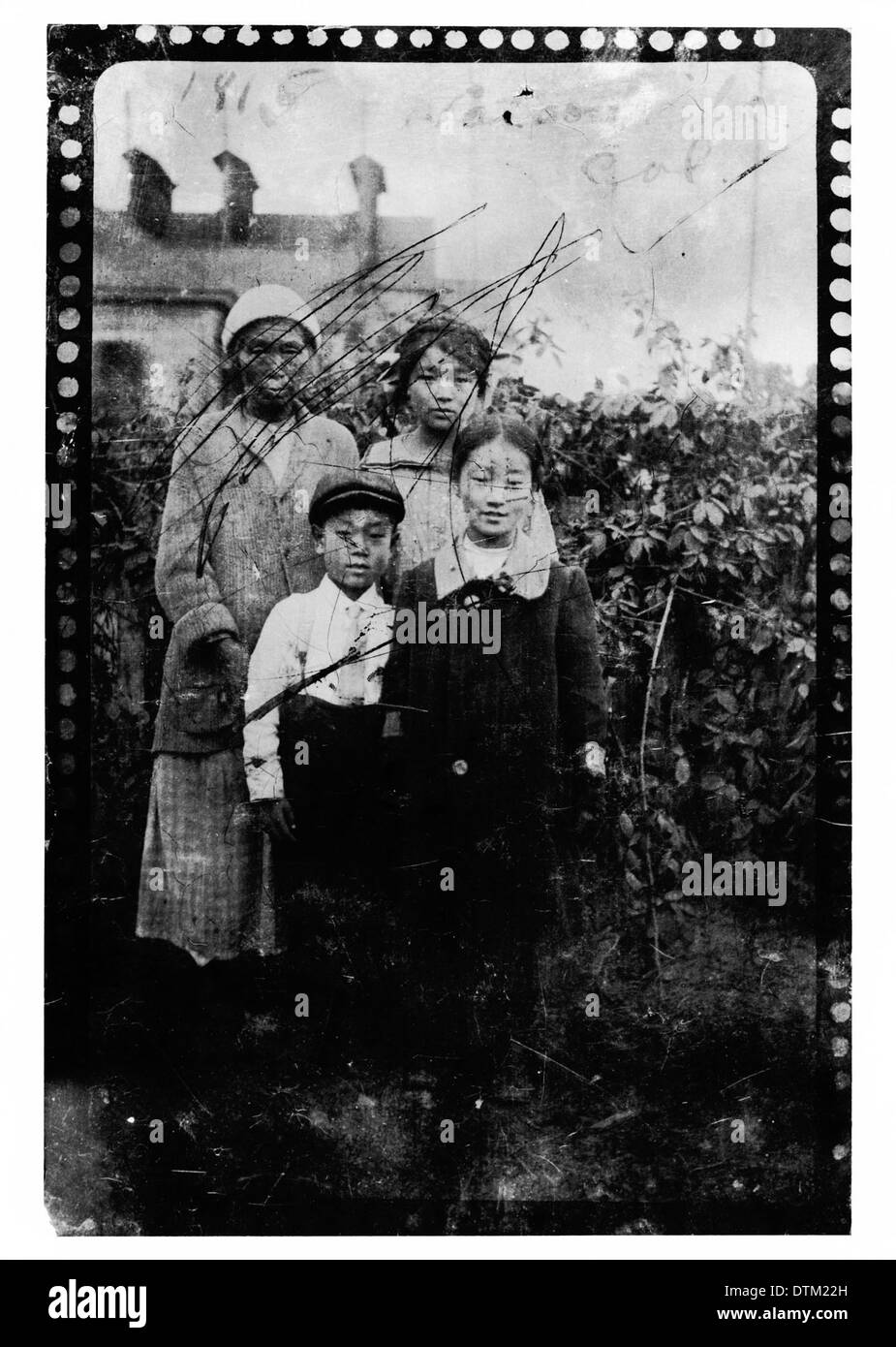 A photograph featuring Soon Bohk Hur, Paul Hur, Sunda Hur, and Chon ...