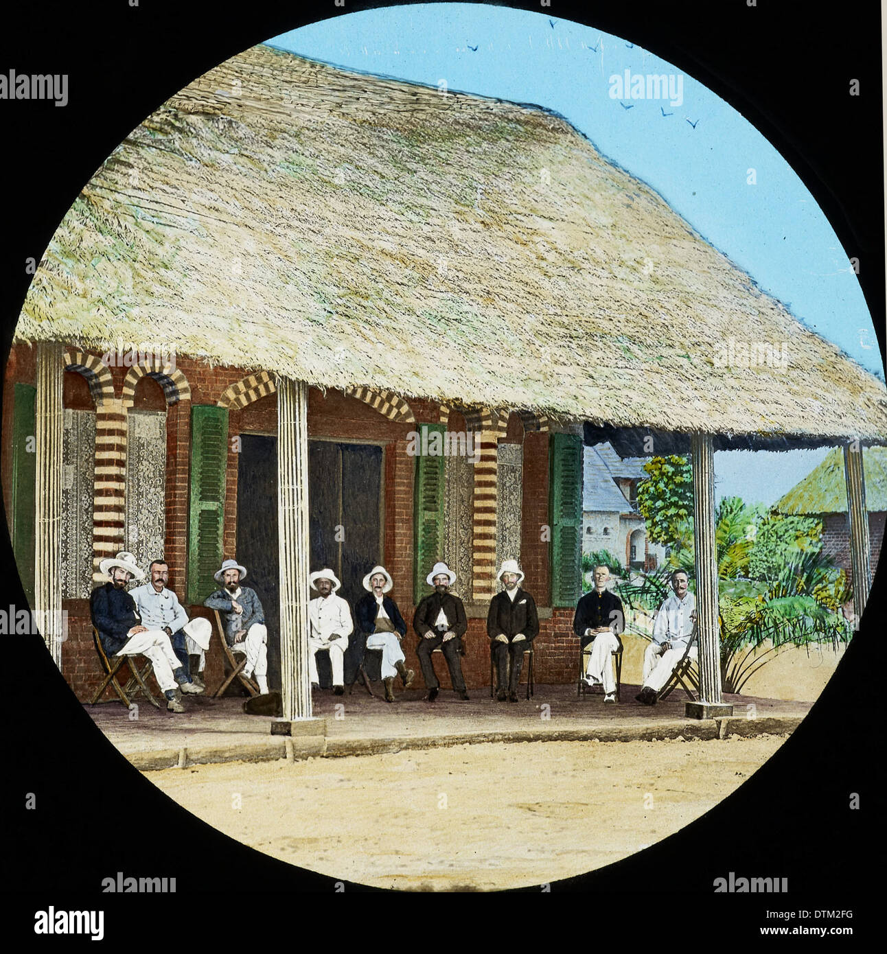 State officials in the Congo, photographed between 1900 and 1915 ...