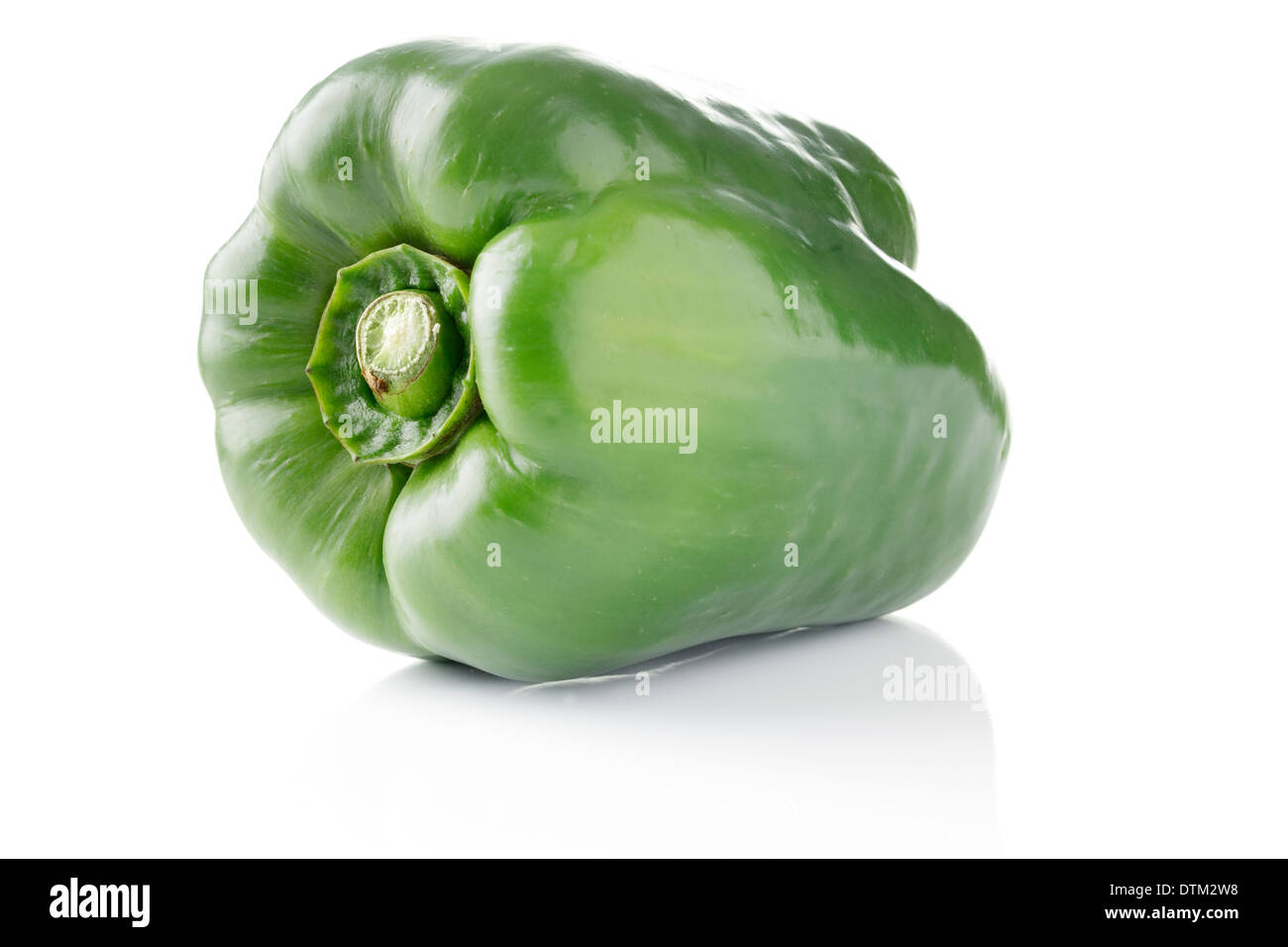 Organic green bell pepper hi-res stock photography and images - Alamy