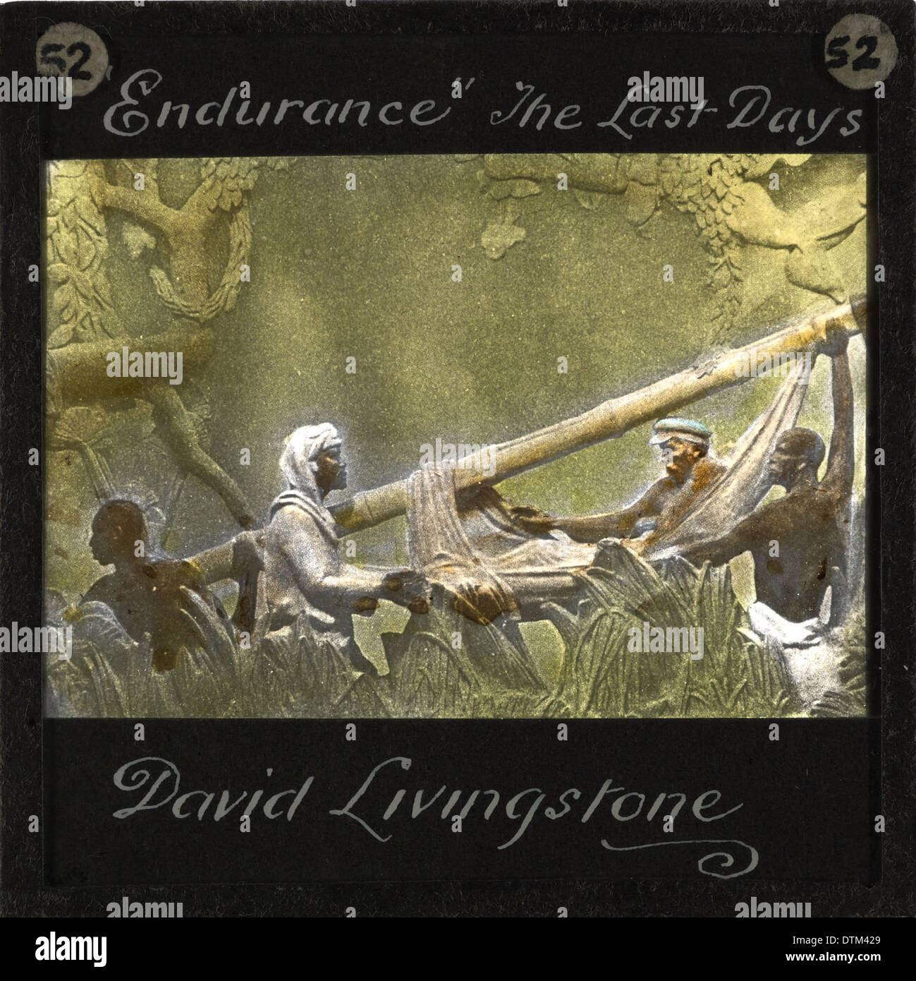 A historical scene depicting the final days of David Livingstone in ...