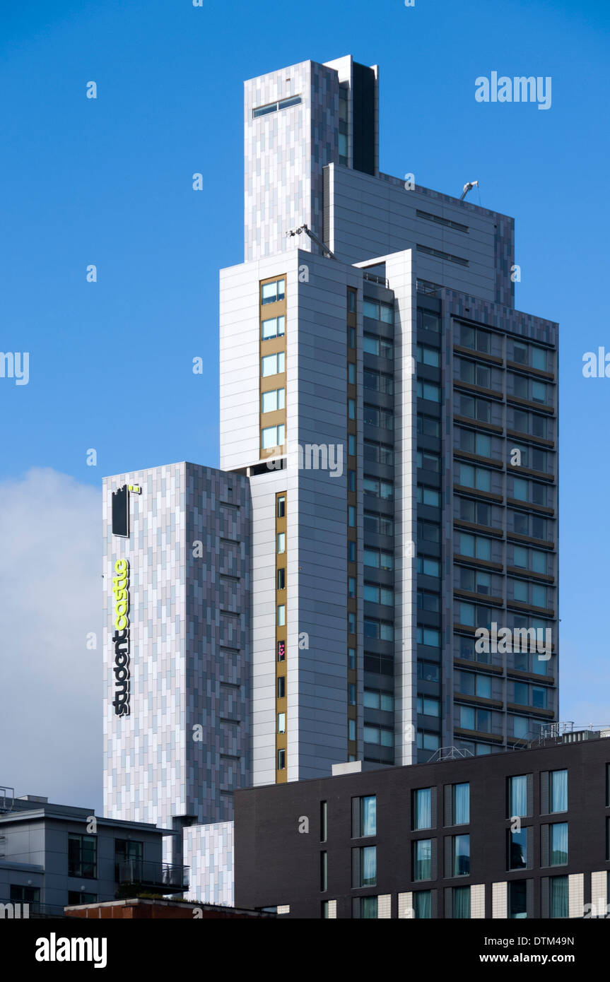 Student Castle apartment block. Great Marlborough Street, Manchester ...