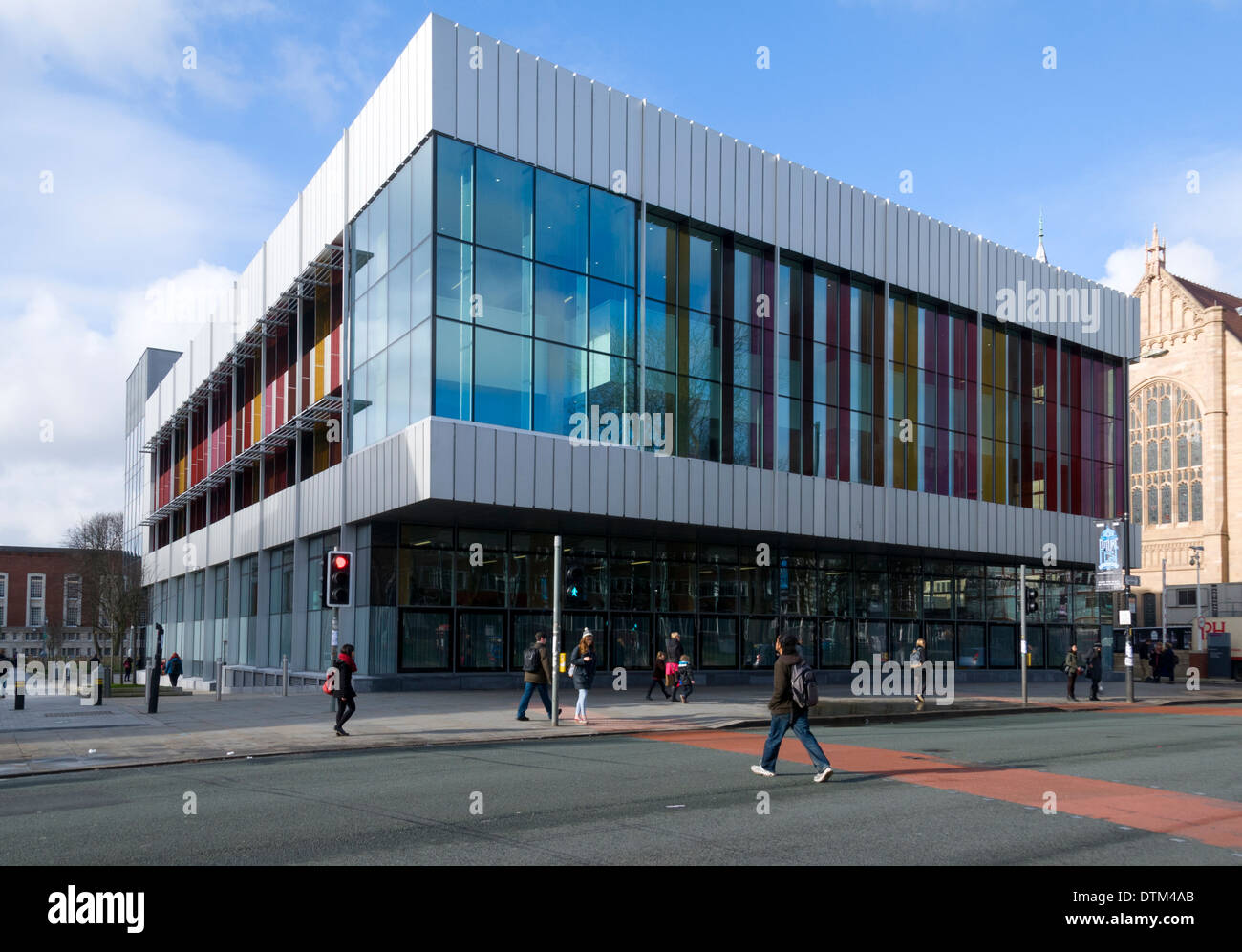 Alan Gilbert Learning Commons Building, University of Manchester ...