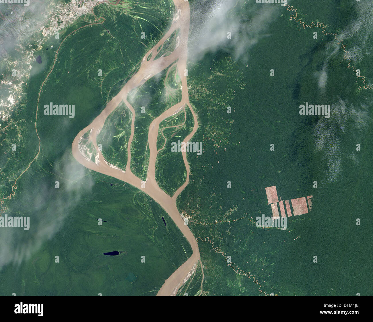Global deforestation satellite hi-res stock photography and images - Alamy