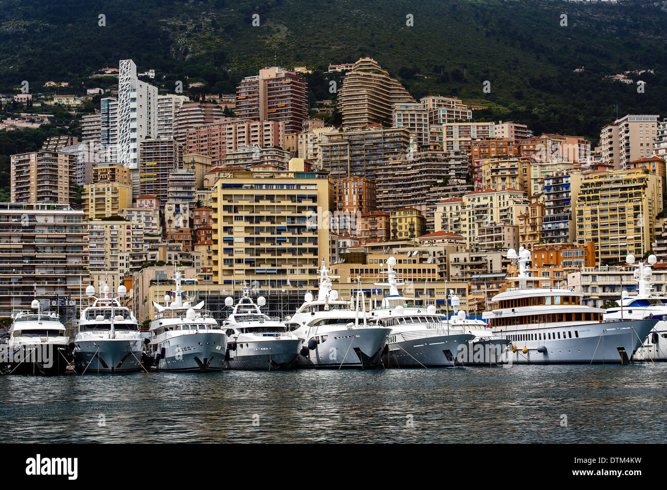 Europe, France, Principality of Monaco, Monte Carlo, Monaco Harbour ...