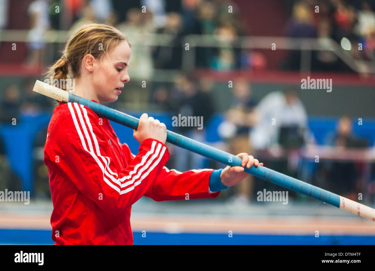 Pole Vault Stars 2014 Stock Photo - Alamy