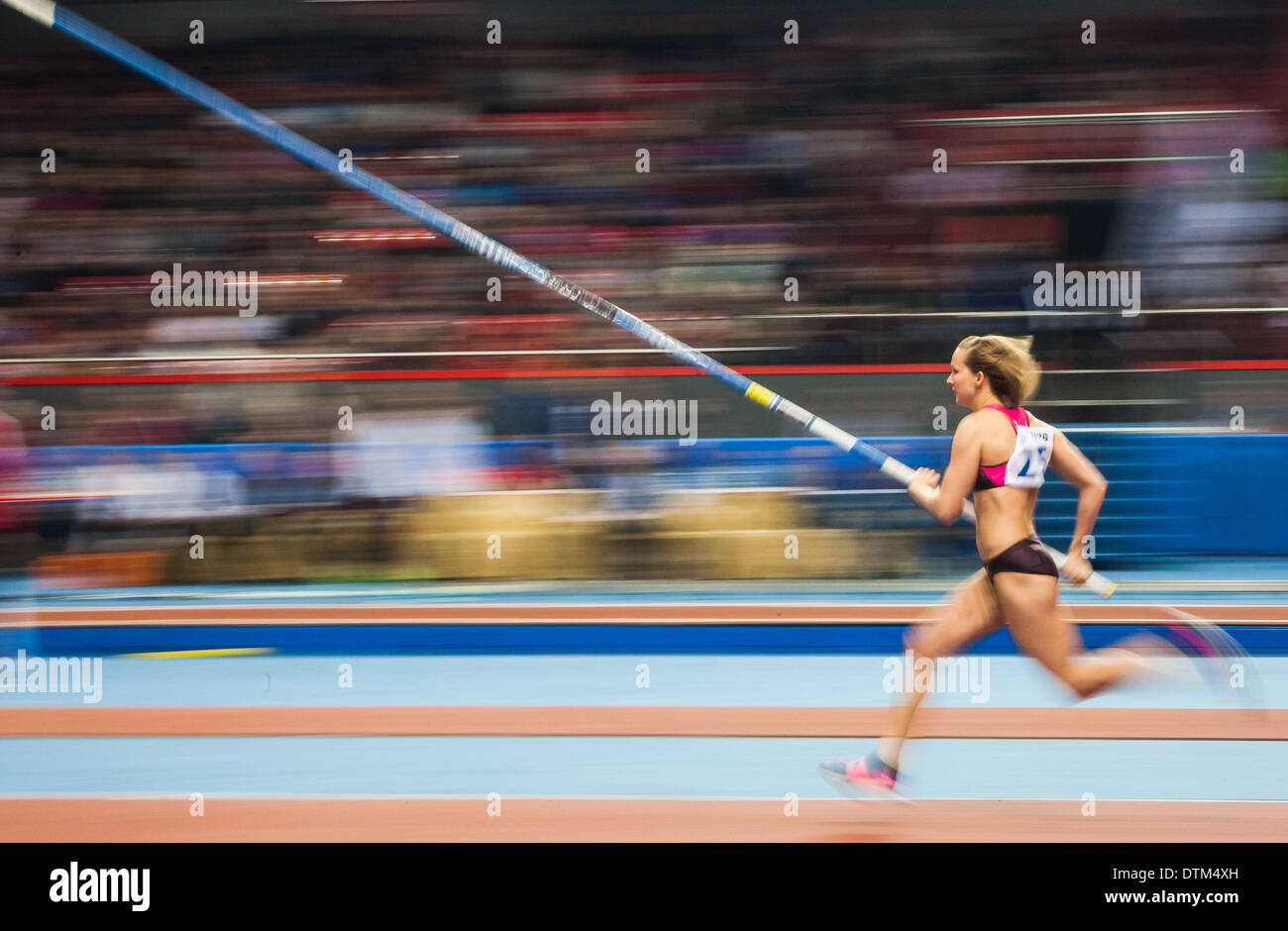 Pole Vault Stars 2014 Stock Photo - Alamy