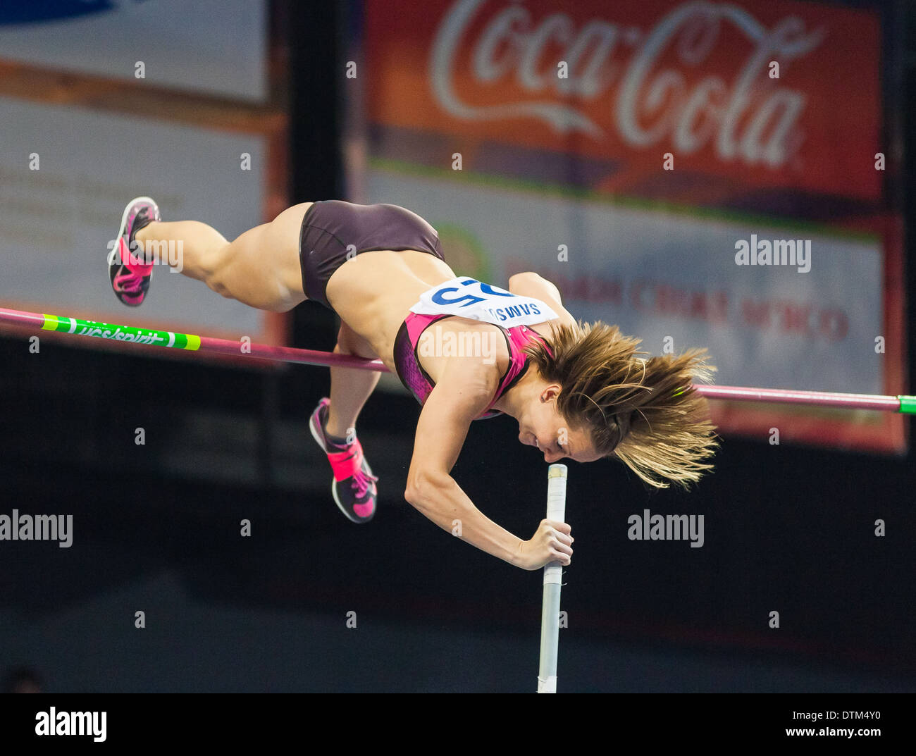 Boys pole vault hi-res stock photography and images - Alamy