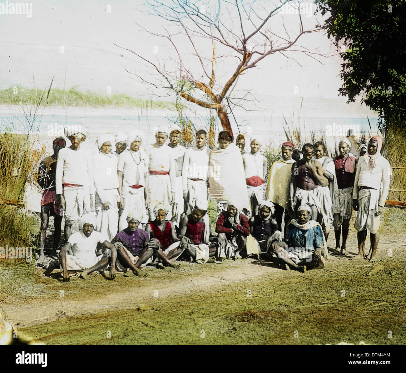 A photograph of Tribeni Tharus and Dhangars, two ethnic groups from ...