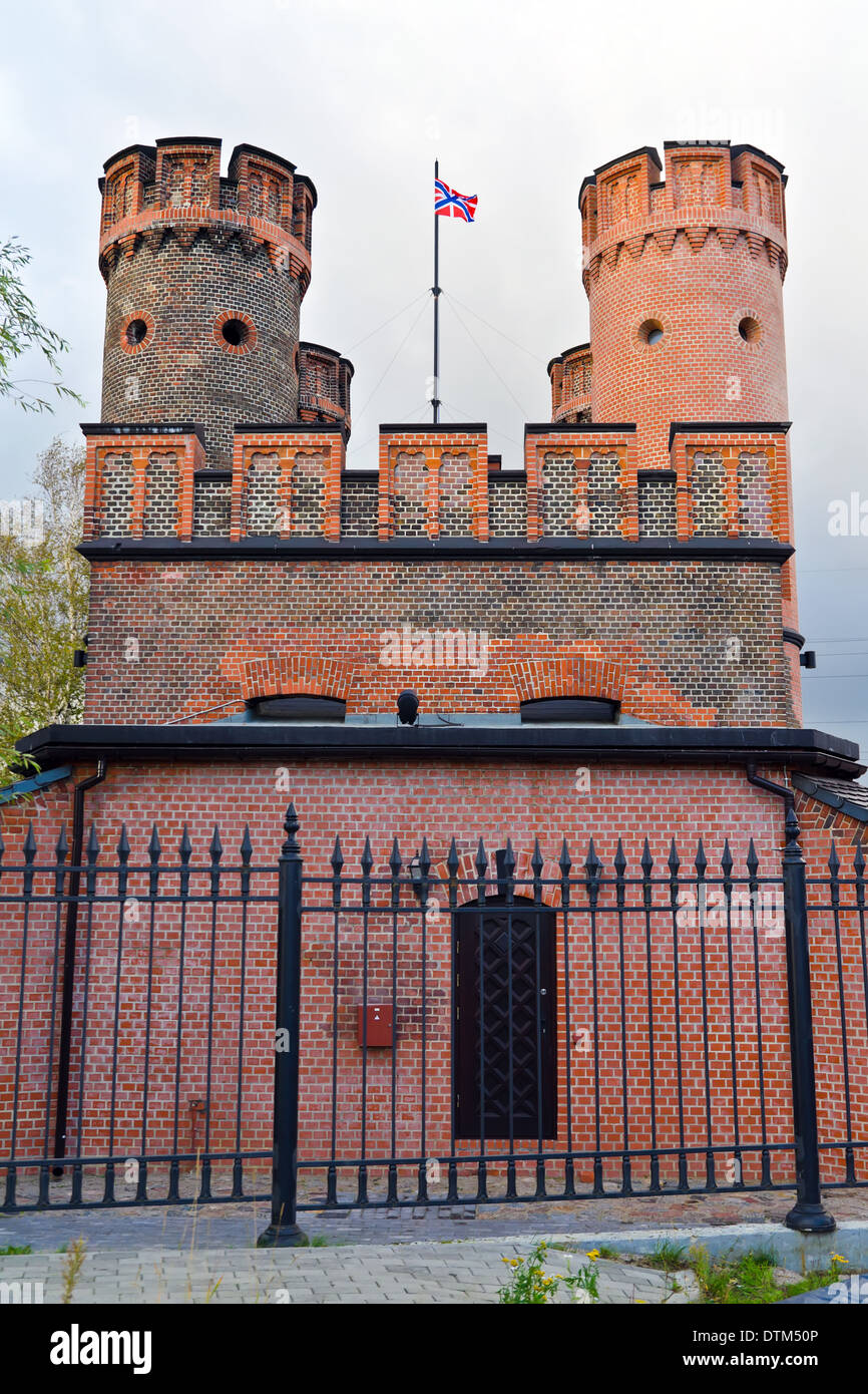 Friedrichsburg Gate - old German Fort in Koenigsberg. Kaliningrad ...