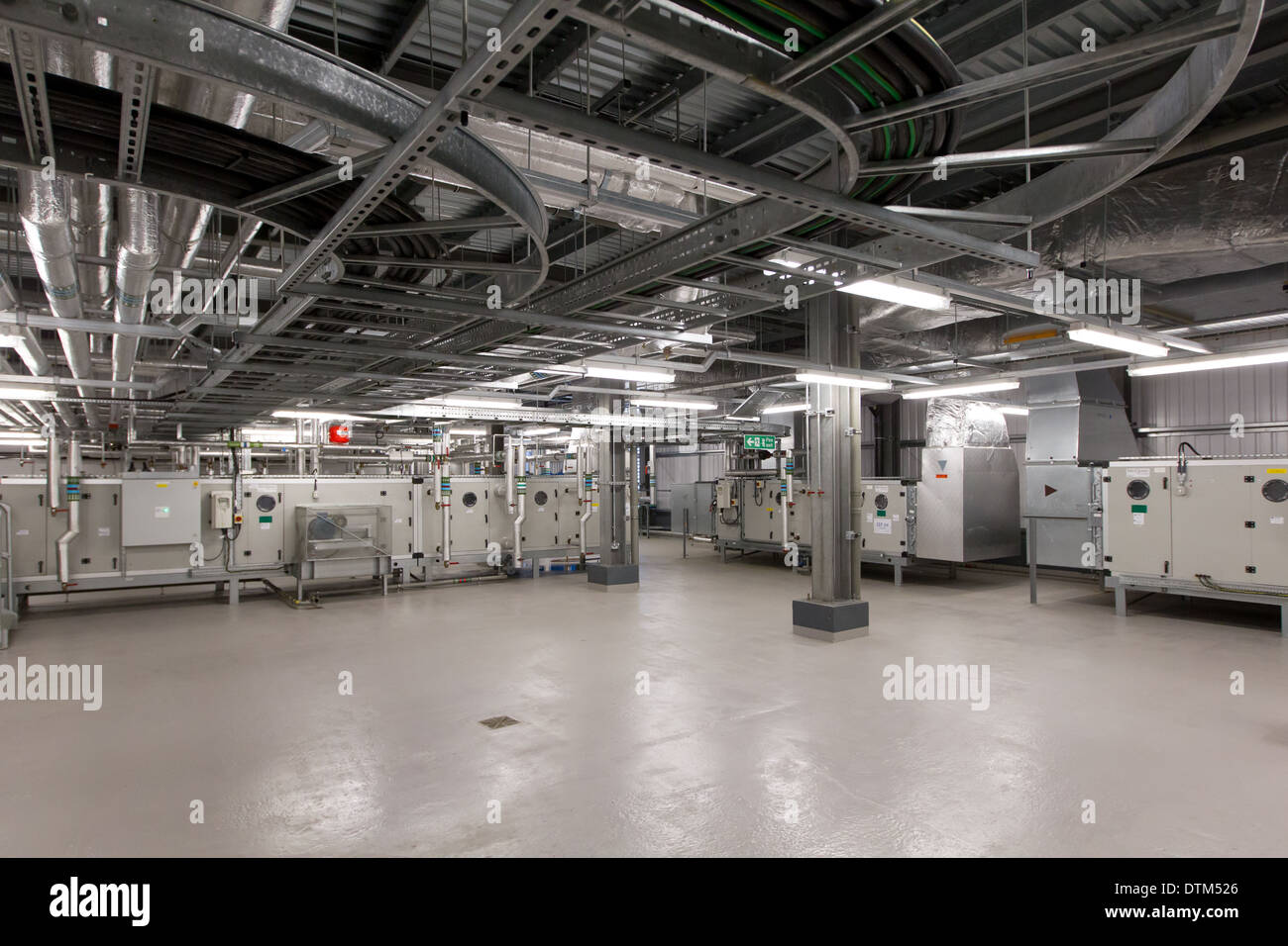 Plant Room in the basement Stock Photo - Alamy